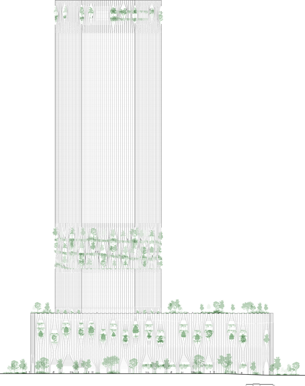 CapitaSpring by BIG - 谷德设计网