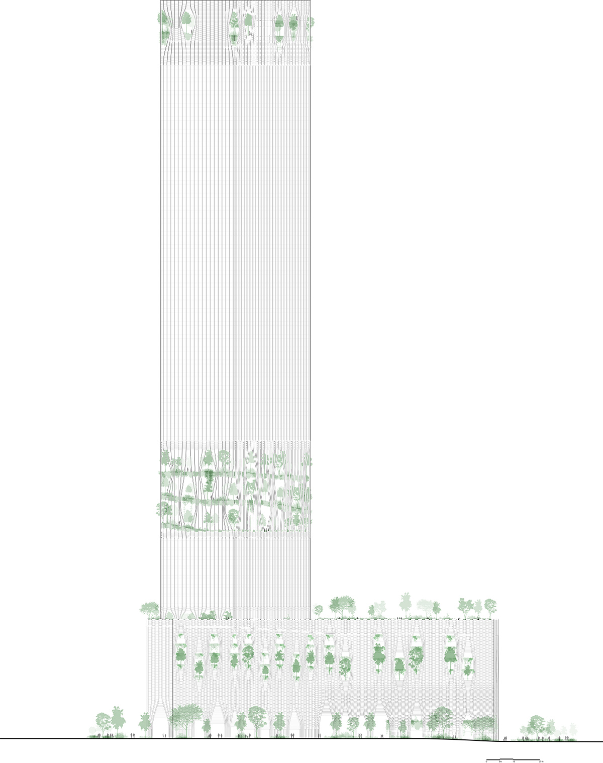 CapitaSpring by BIG - 谷德设计网