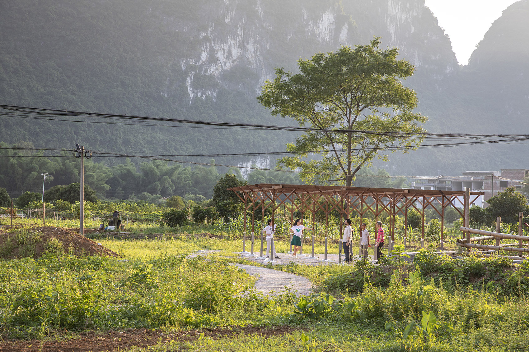 Stargazing Pavilion and Four Idillic Structures by Atelier Liu Yuyang ...