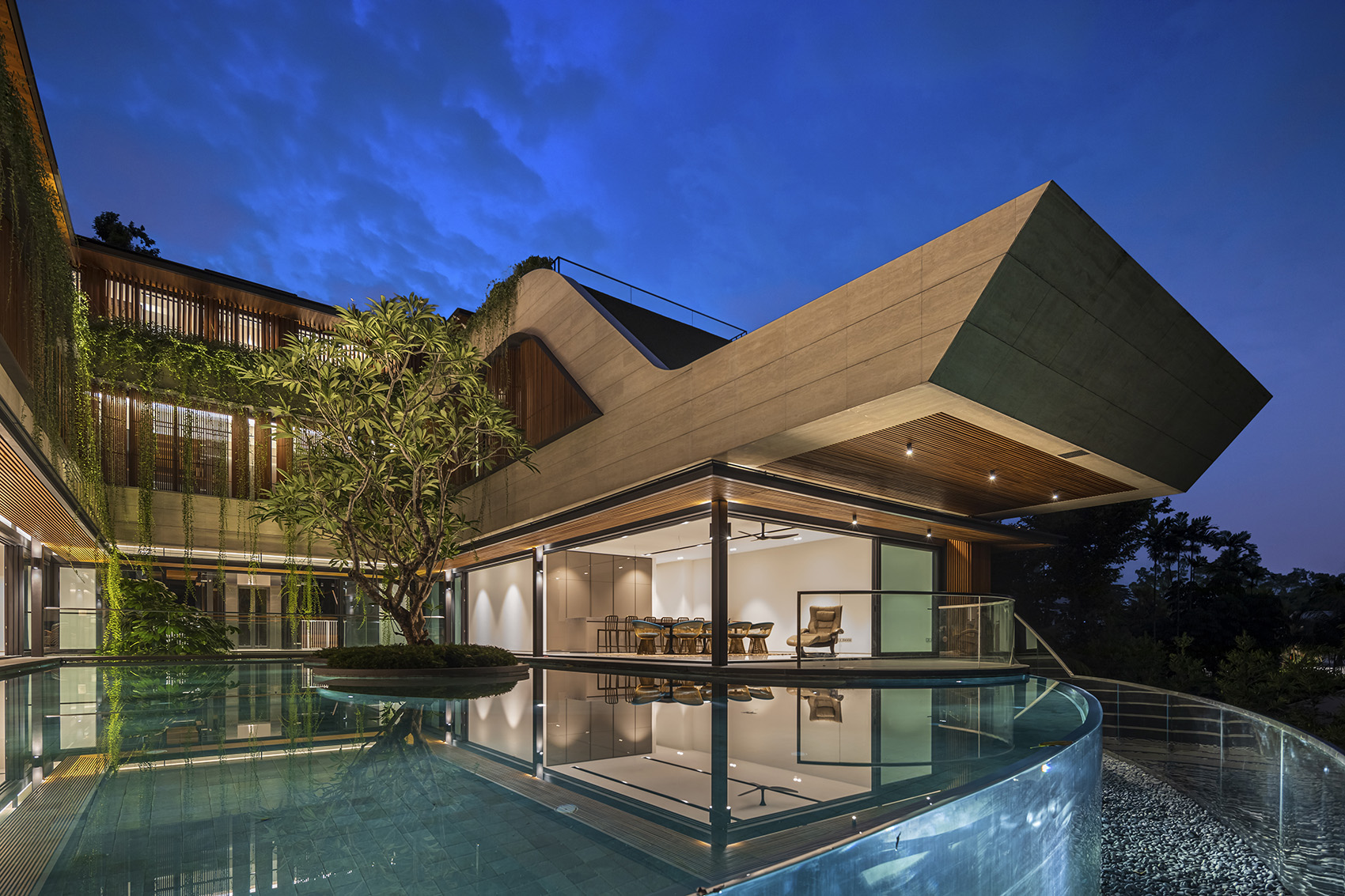 Water Garden House by Wallflower Architecture + Design - 谷德设计网