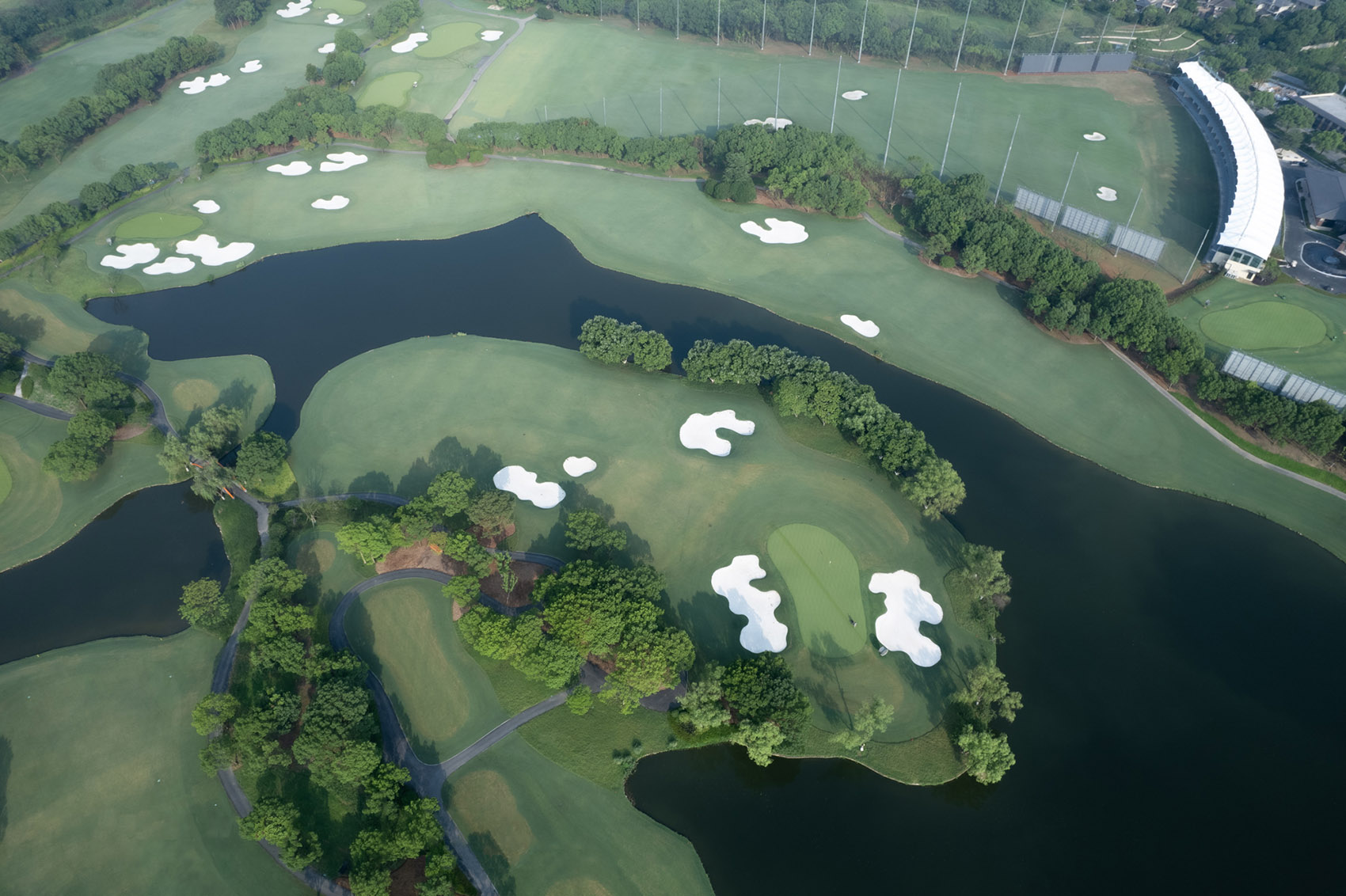 West Lake Golf landscape design by NCD Studio - 谷德设计网