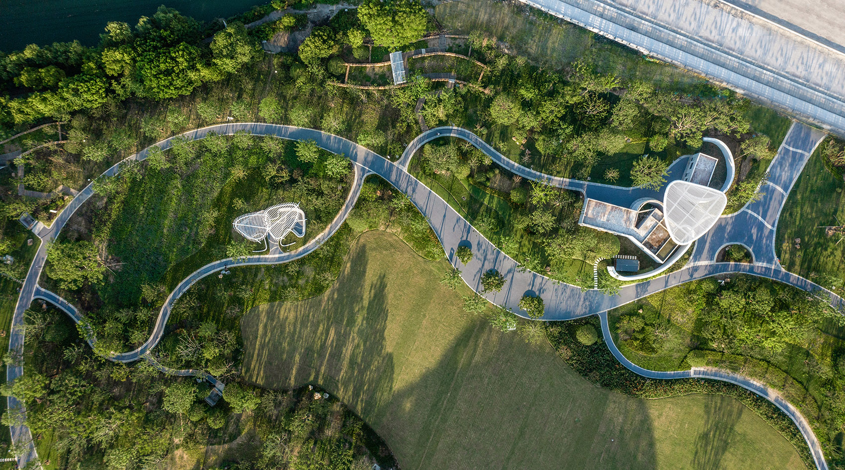 Hangzhou Canal Central Park (Phase II), China by ZHEJIANG PROVINCE ...