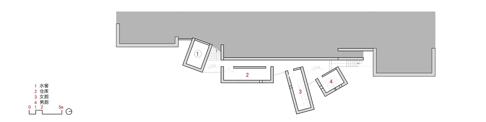 Macha Village Center by Onearthstudio; BUCEA; XAUAT - 谷德设计网