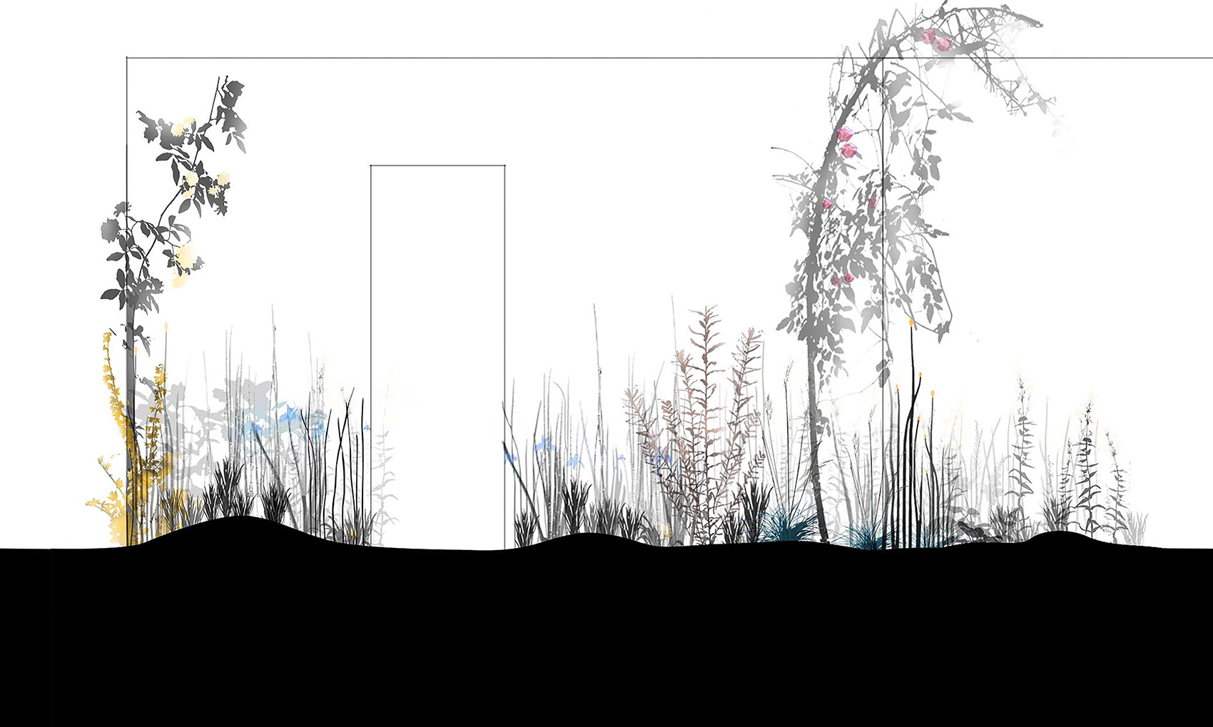 Silhouette Garden, China by YIYU design - 谷德设计网