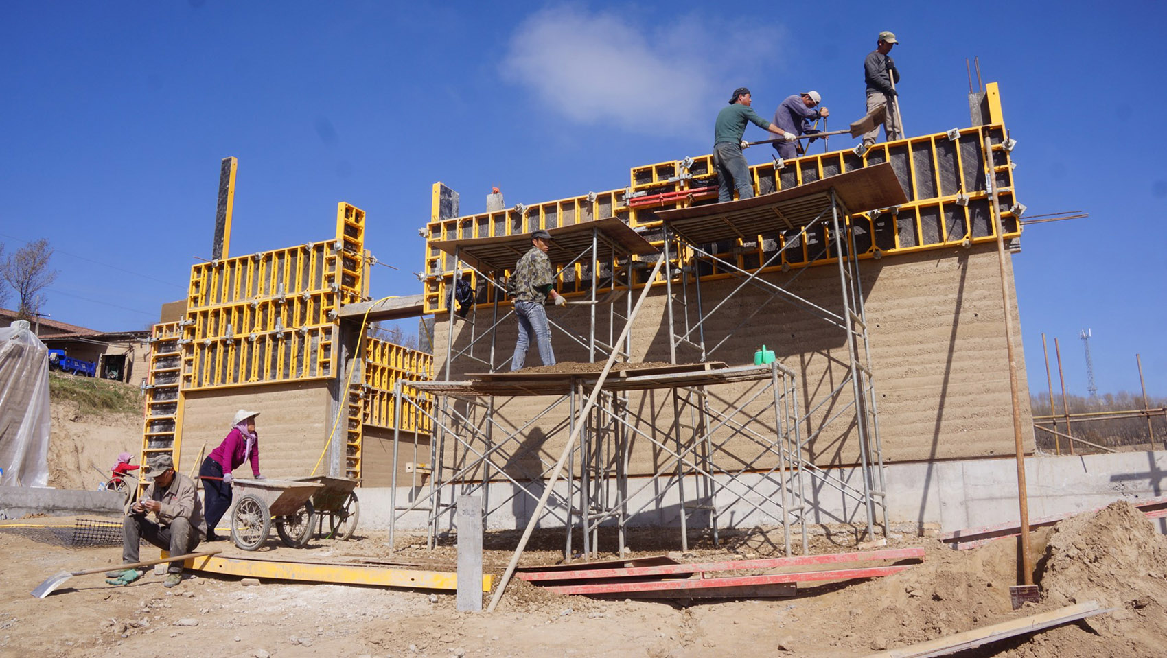 Macha Village Center by Onearthstudio; BUCEA; XAUAT - 谷德设计网