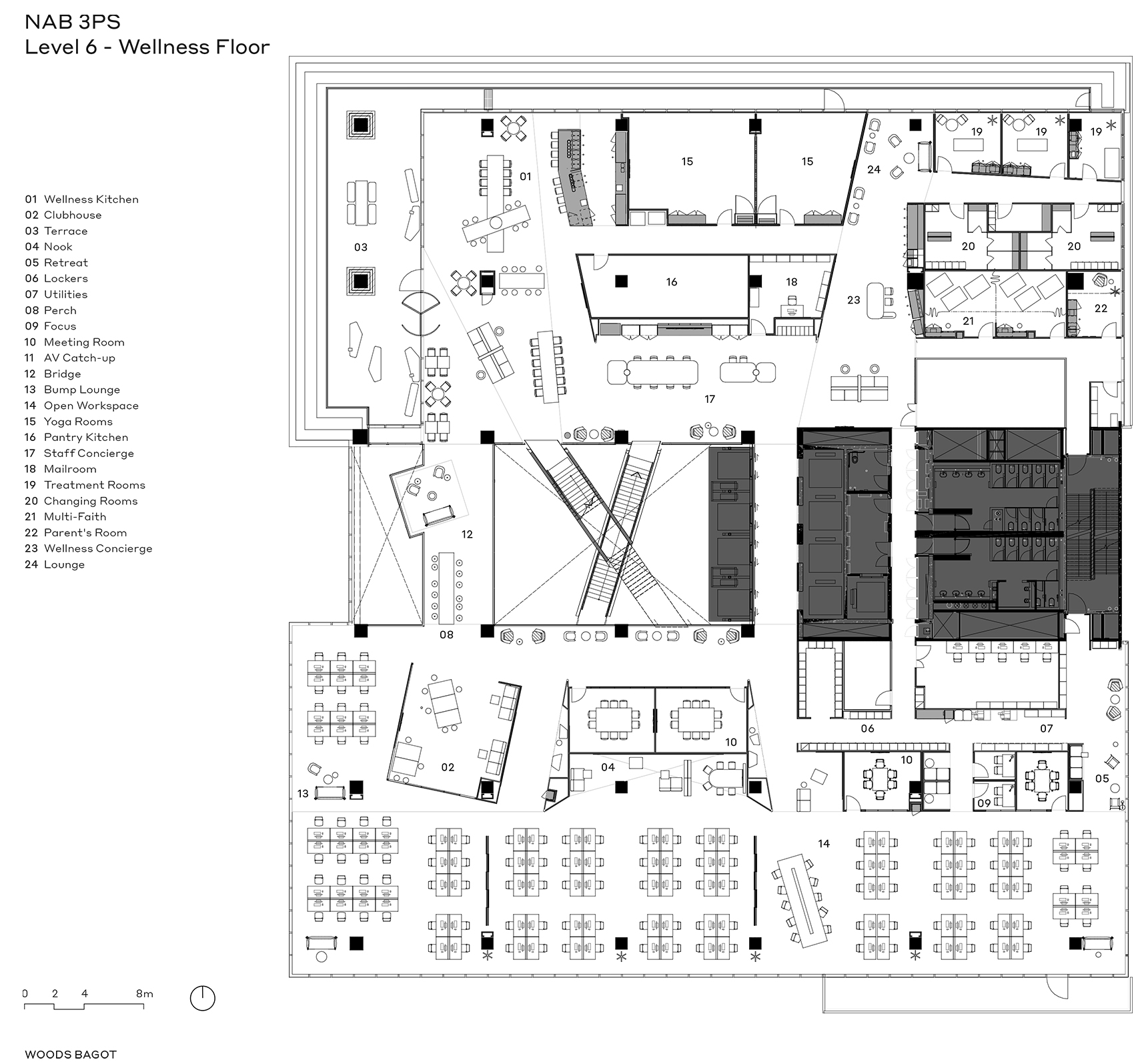 NAB 3 Parramatta Square & NAB 2 Carrington St by Woods Bagot - 谷德设计网
