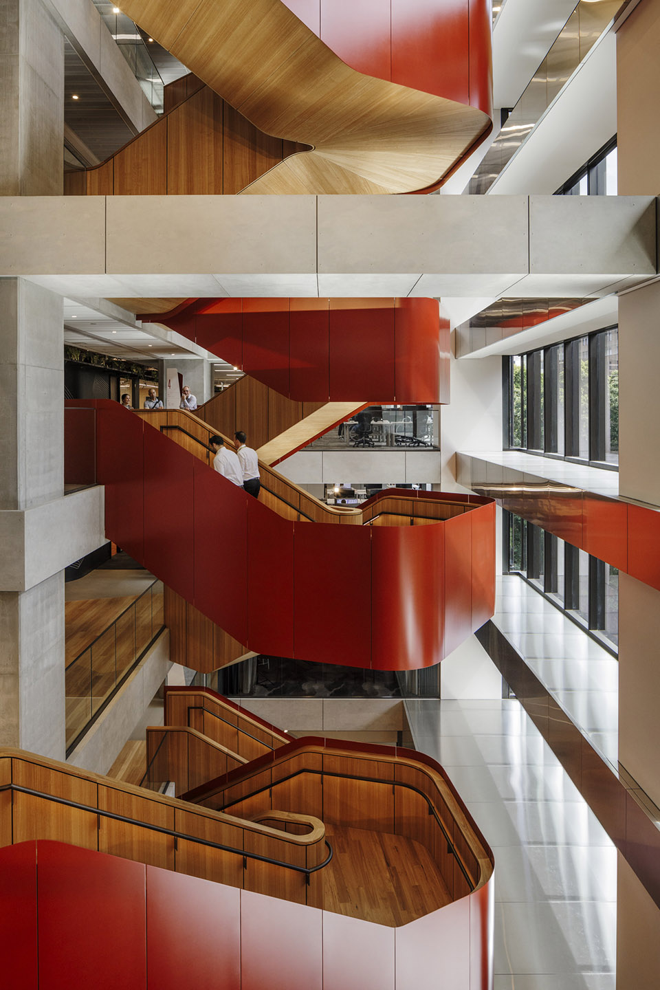 NAB 3 Parramatta Square & NAB 2 Carrington St by Woods Bagot - 谷德设计网