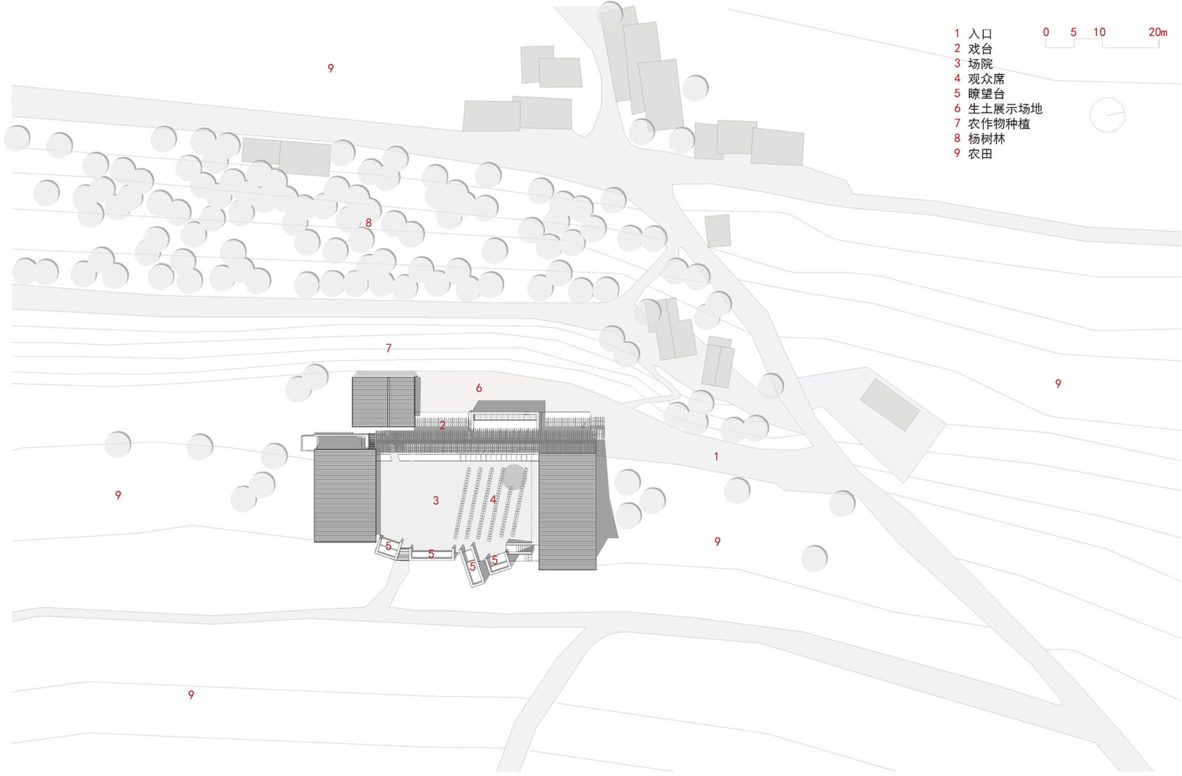 Macha Village Center by Onearthstudio; BUCEA; XAUAT - 谷德设计网