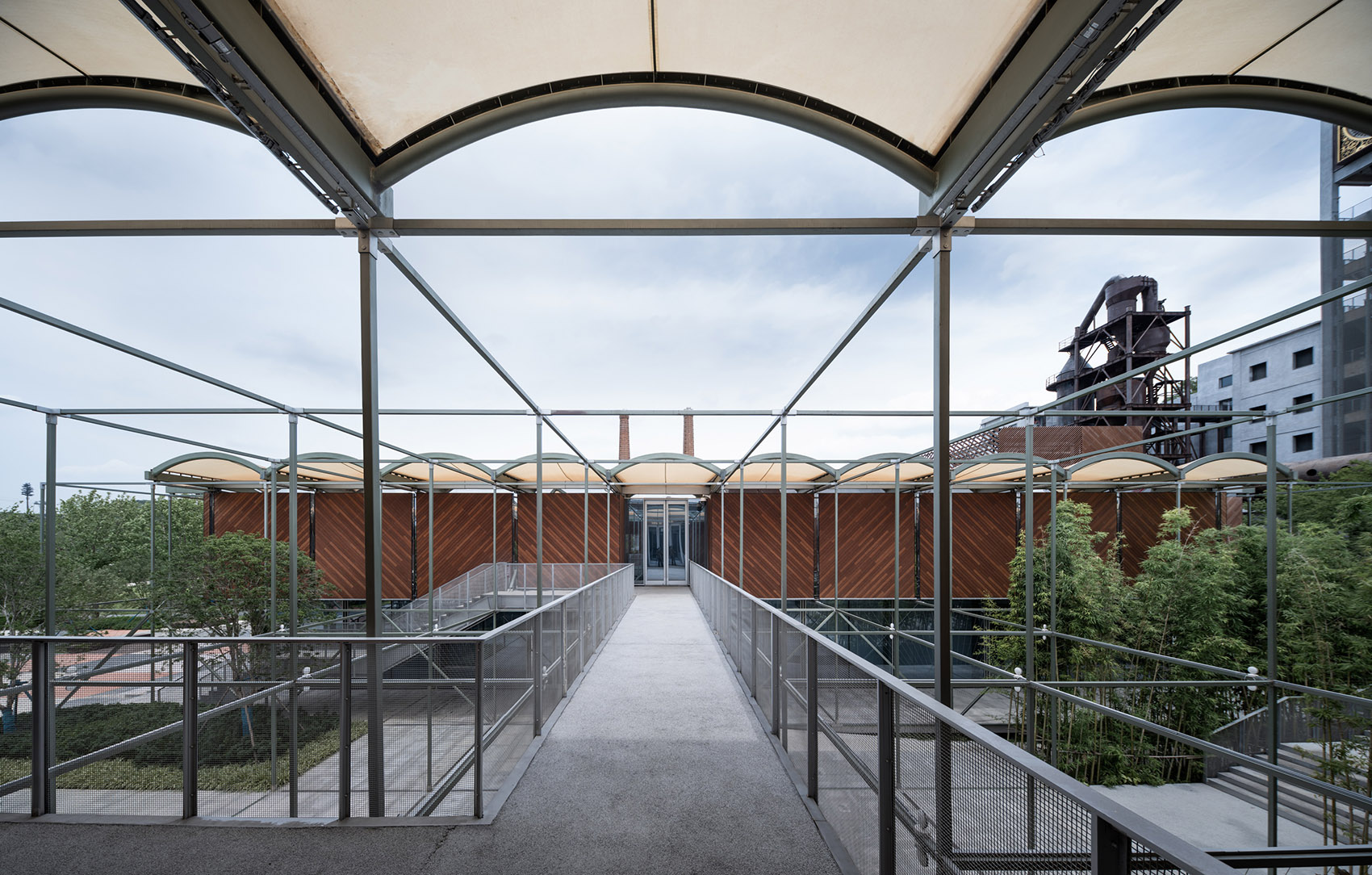 The Main Pavilion of the 11th Jiangsu Horticultural Expo by Land-Based ...