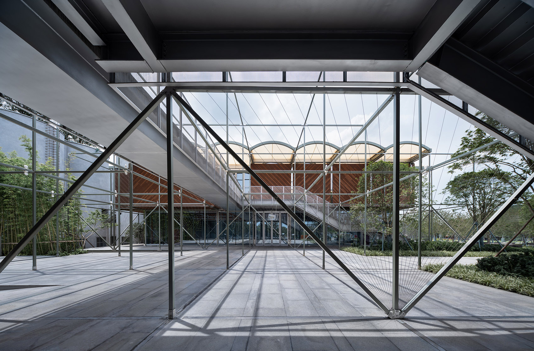 The Main Pavilion of the 11th Jiangsu Horticultural Expo by Land-Based ...