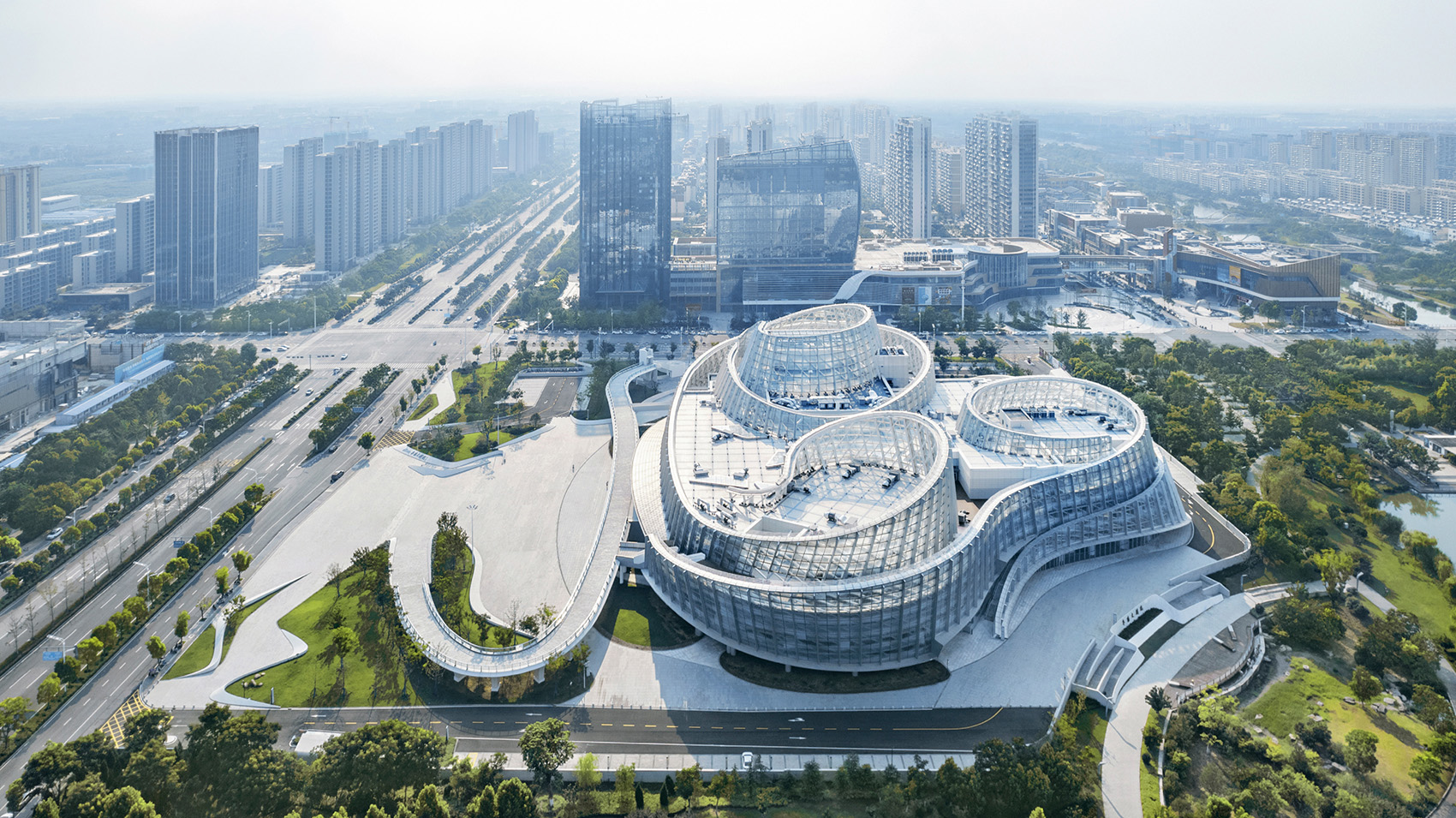 Fuyang Grand Theater, China by THAD - 谷德设计网