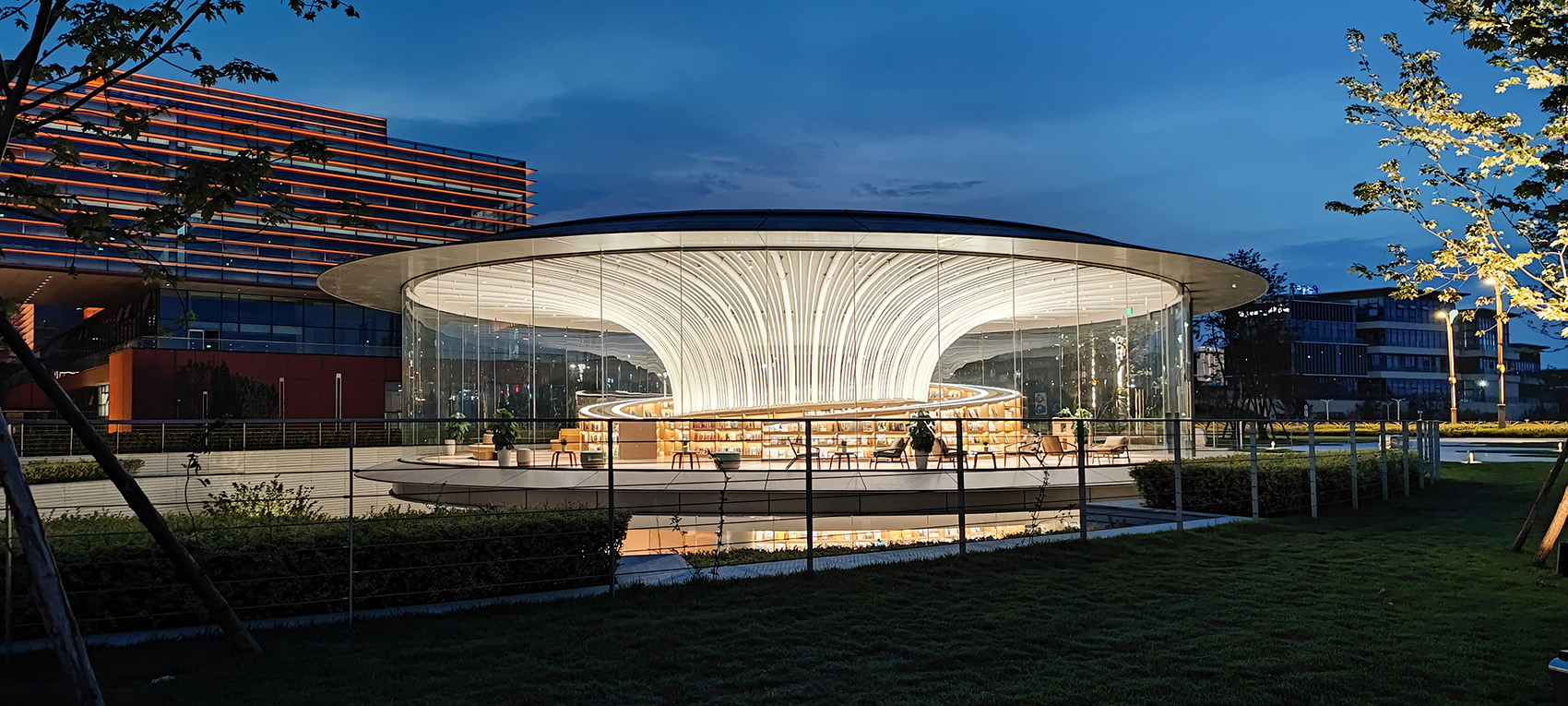 Zhiye Library, Eastern New Area, Chengdu by China Southwest ...