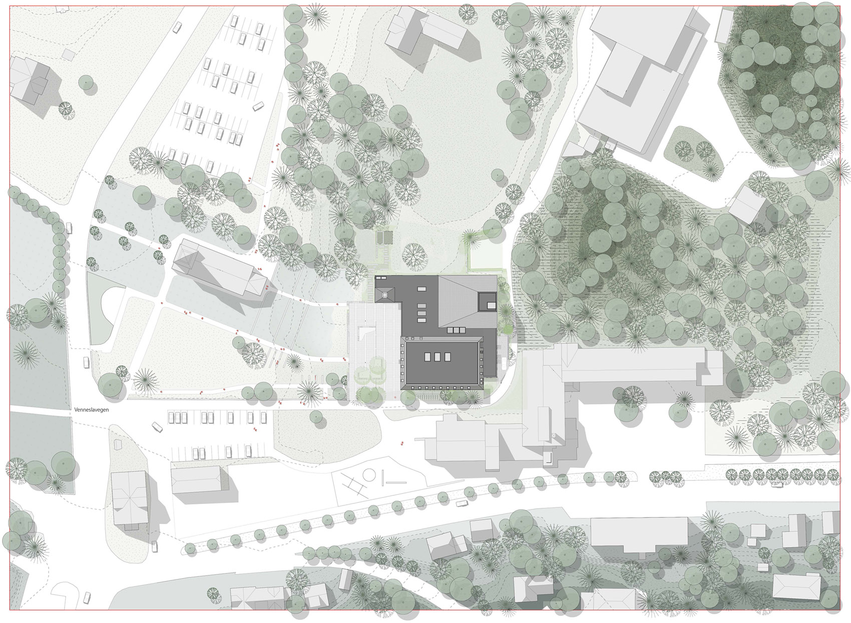 Vennesla Church by LINK Arkitektur - 谷德设计网