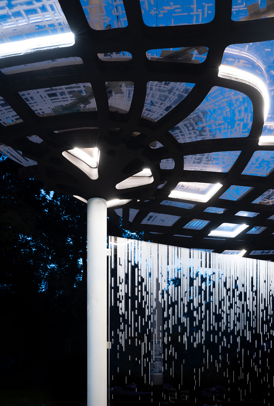 3D-Printed UHPC Tram Stop by So Concrete - 谷德设计网