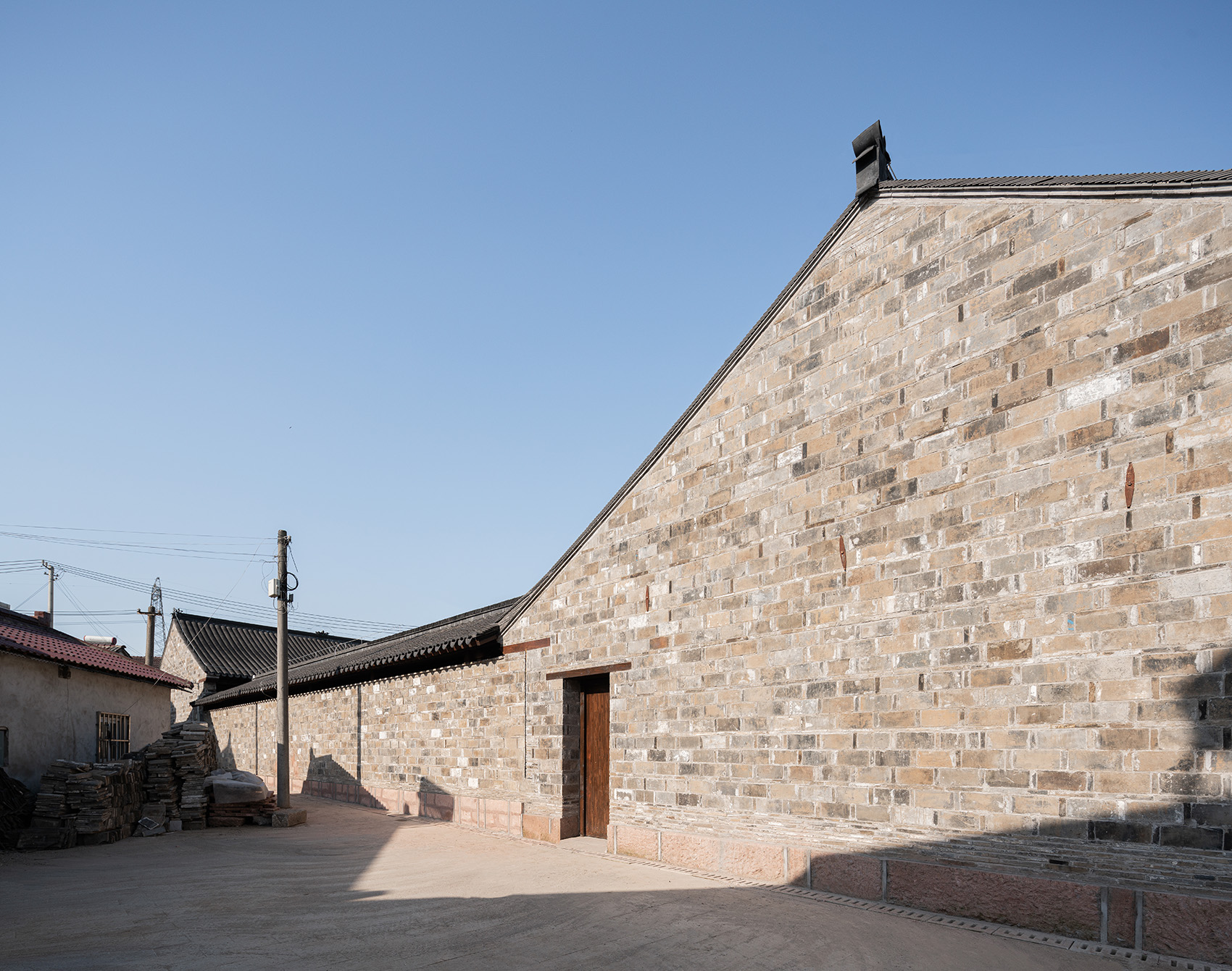 Two examples of renovation of the ancestral hall in Cangkou Village ...
