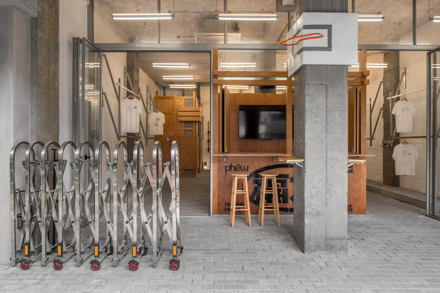 phew offline store by Say Architects - 谷德设计网