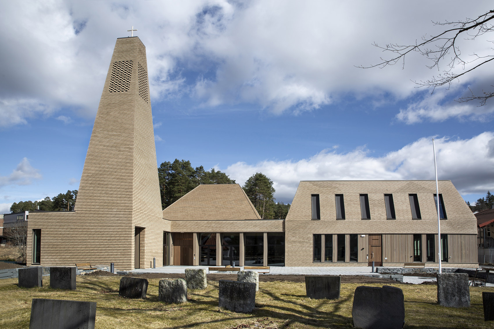 Vennesla Church by LINK Arkitektur - 谷德设计网