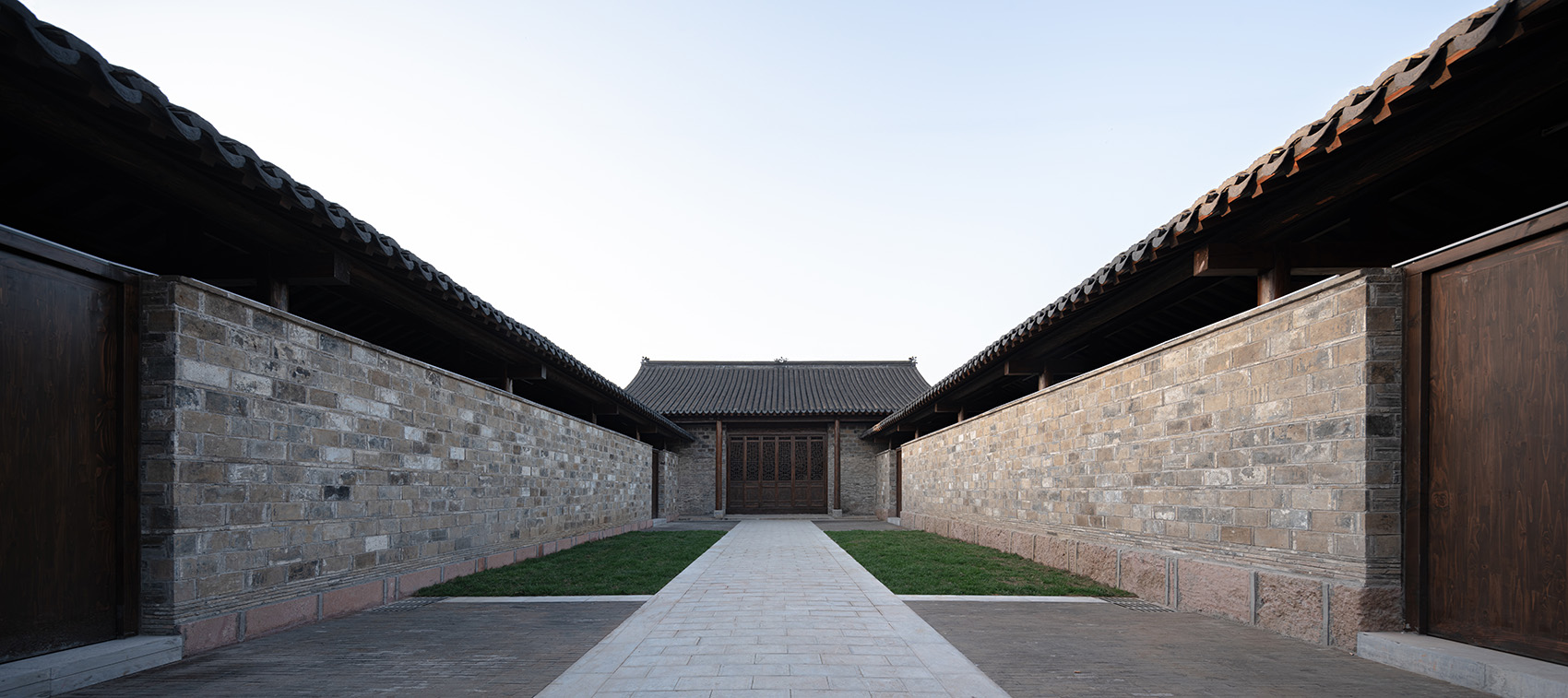 Two examples of renovation of the ancestral hall in Cangkou Village ...
