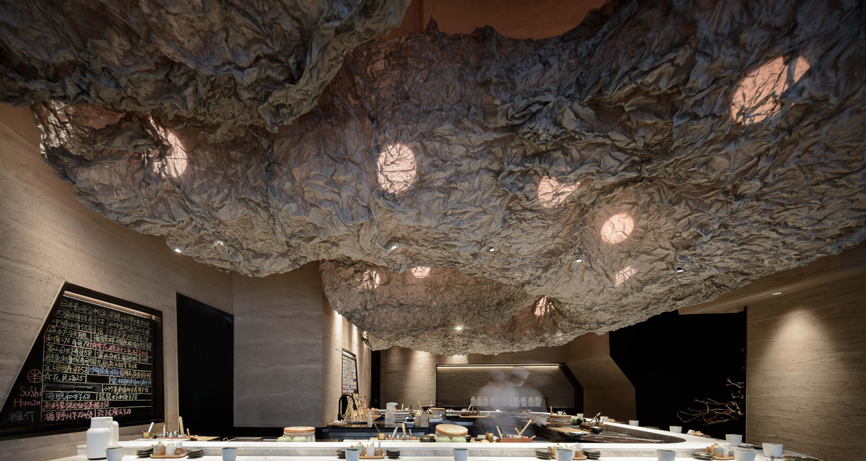 Grotto and Cloud Sushi Hanzo by CREDOHUS - 谷德设计网