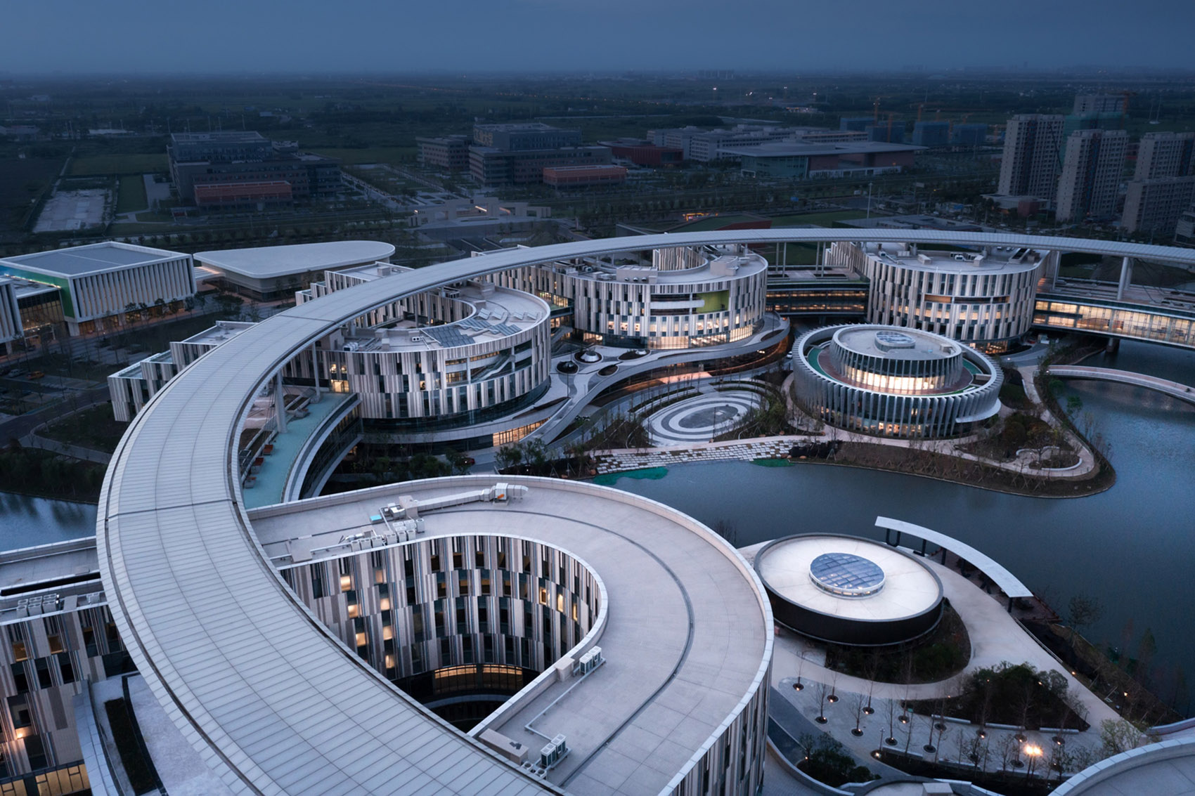 XJTLU Taicang Campus by HPP Architects - 谷德设计网