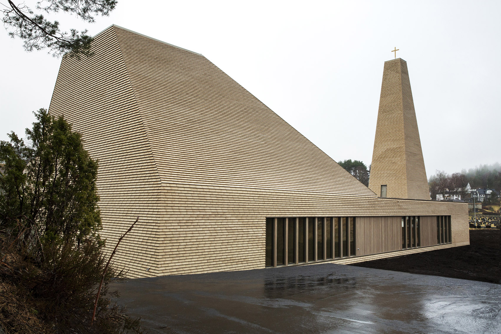 Vennesla Church by LINK Arkitektur - 谷德设计网