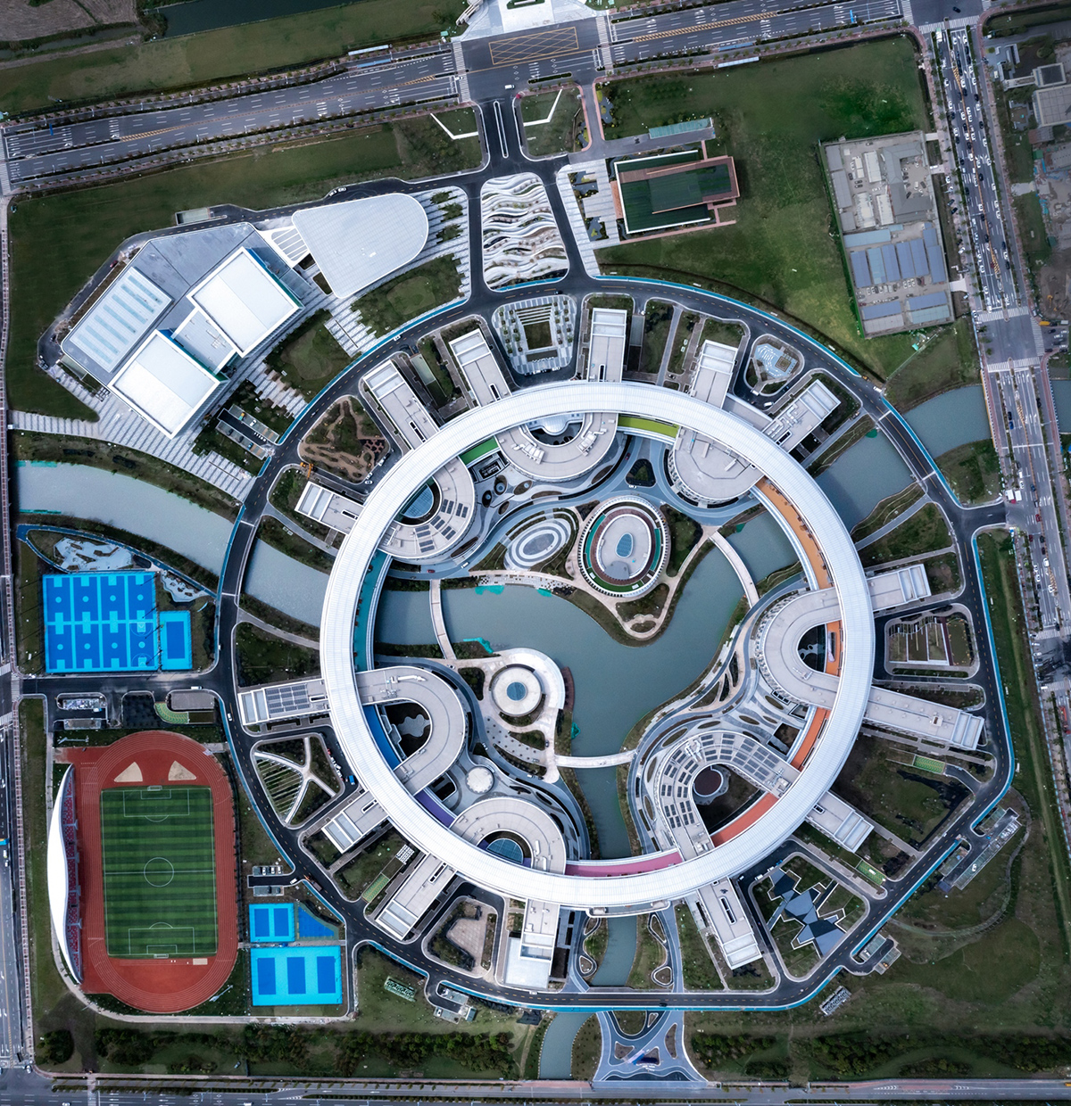 XJTLU Taicang Campus by HPP Architects - 谷德设计网