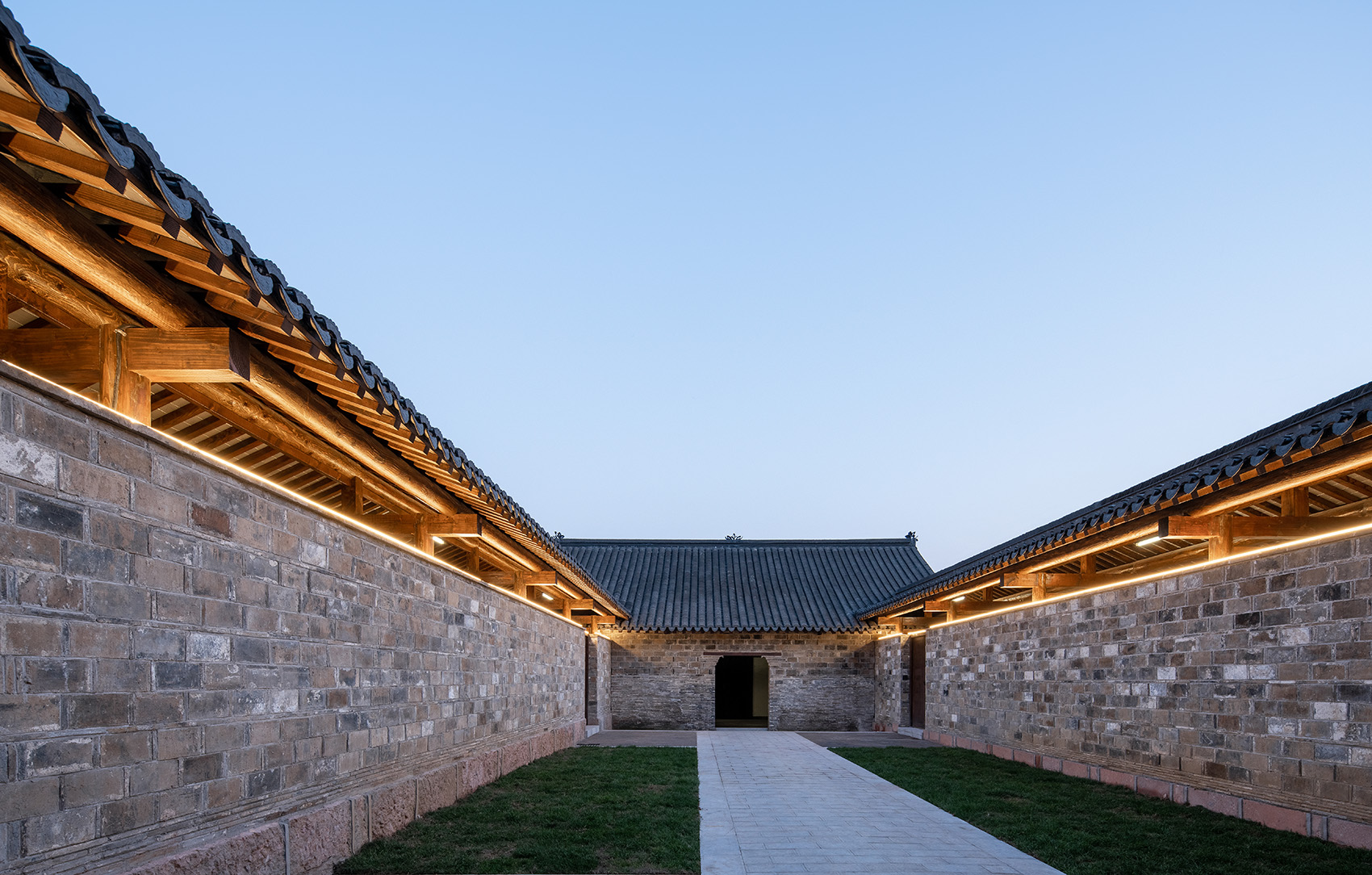 Two examples of renovation of the ancestral hall in Cangkou Village ...
