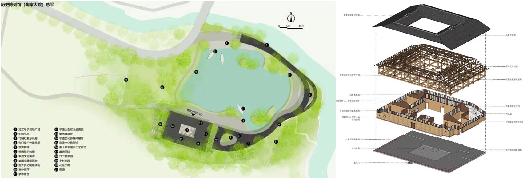 Three Fish and Lion Cultural Village by SecondNature - 谷德设计网