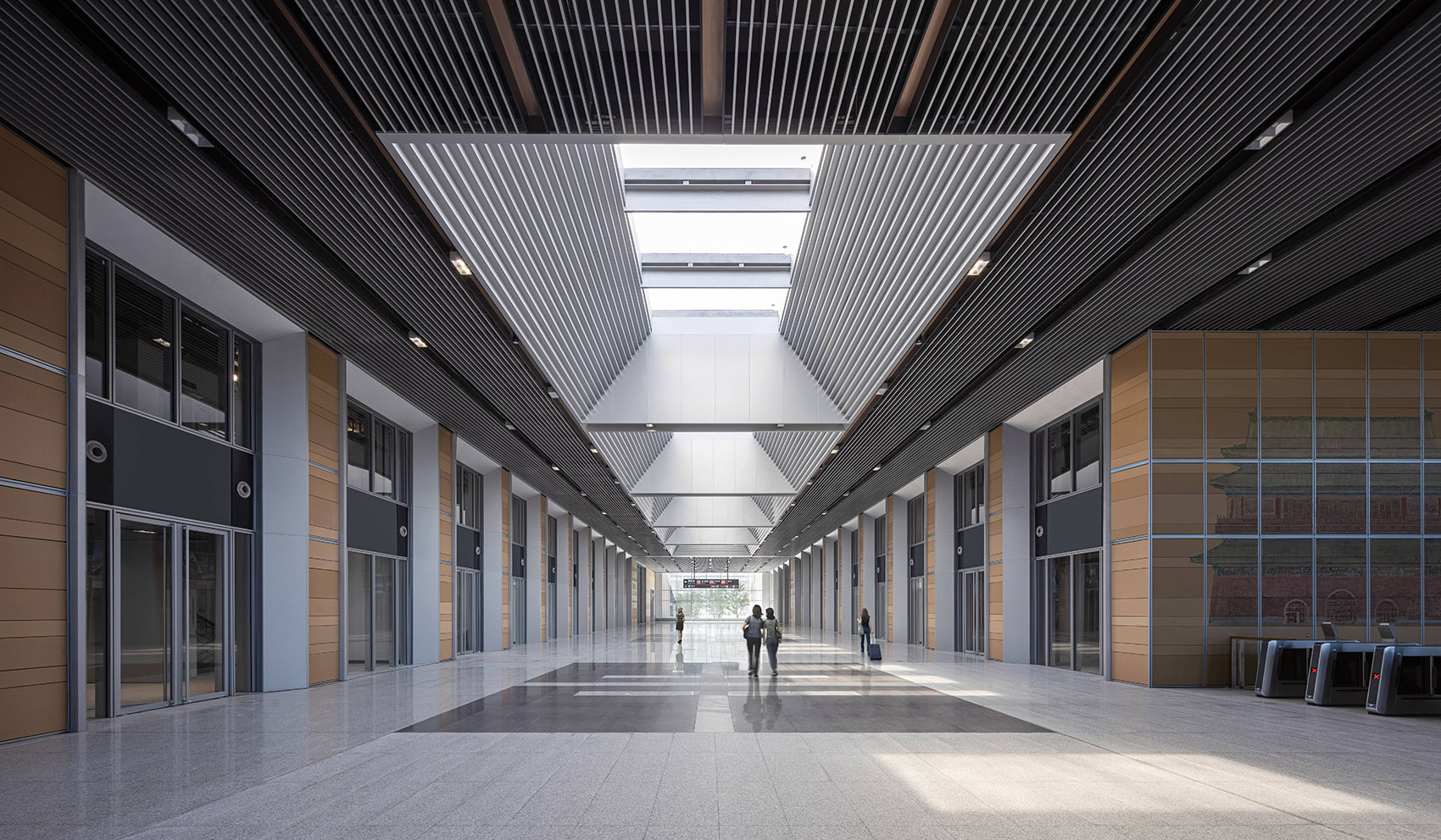 Beijing Fengtai Railway Station by gmp - 谷德设计网