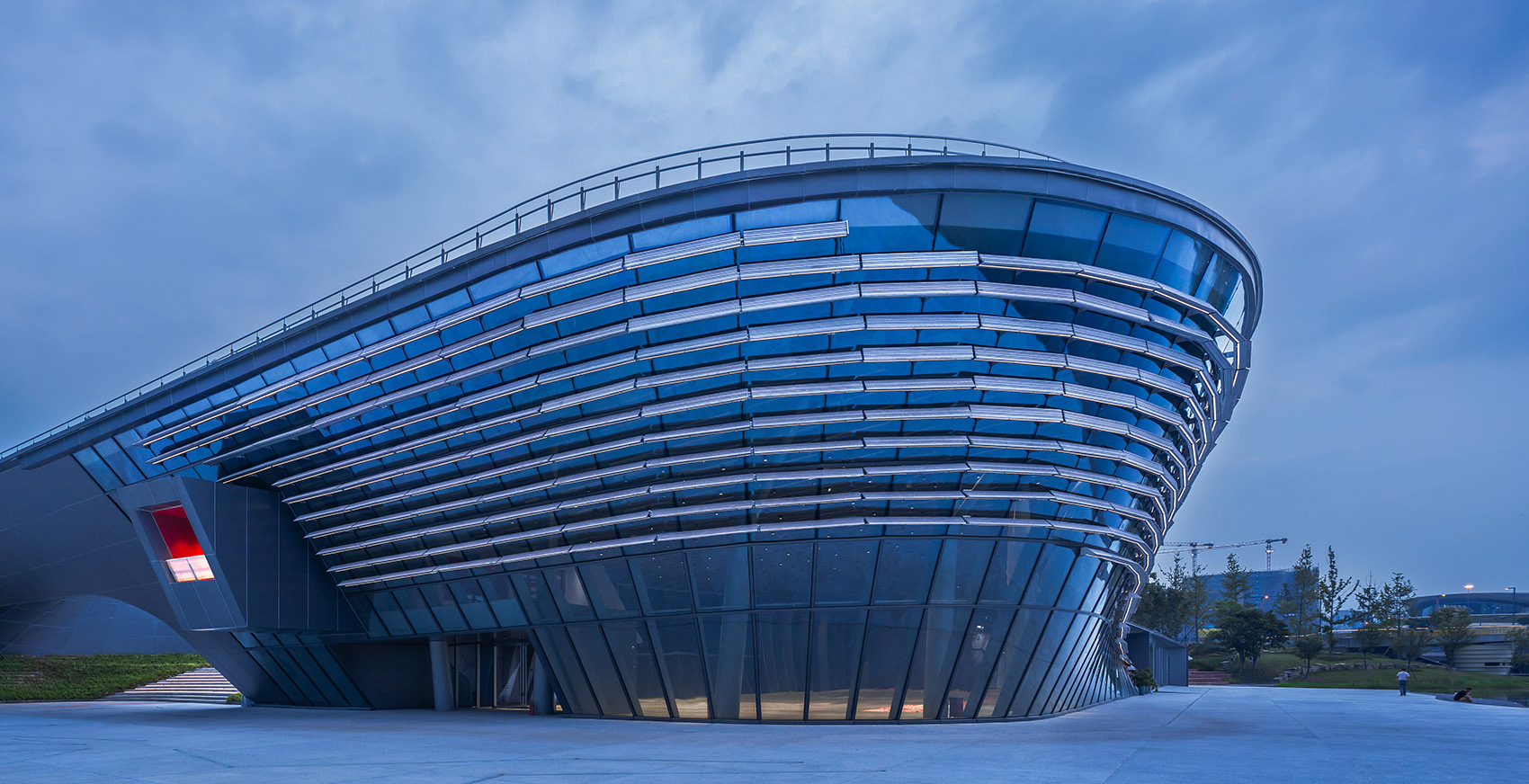 Xinglong Lake Roadshow Center by TEKTONN ARCHITECTS - 谷德设计网