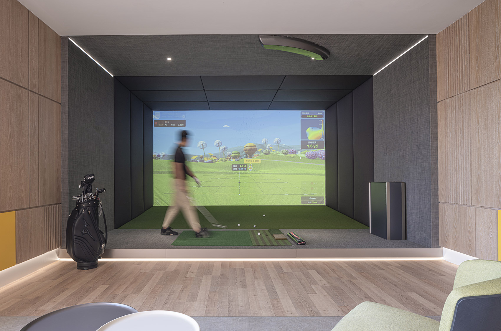 Friends Academy Indoor Golf Club - 谷德设计网