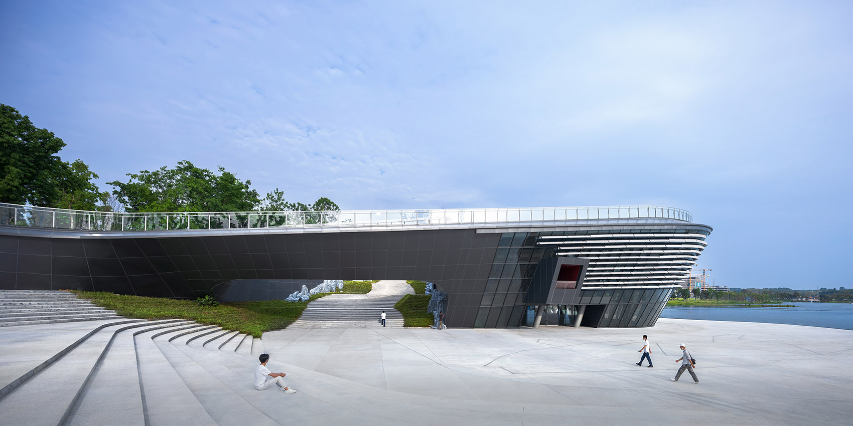 Xinglong Lake Roadshow Center by TEKTONN ARCHITECTS - 谷德设计网