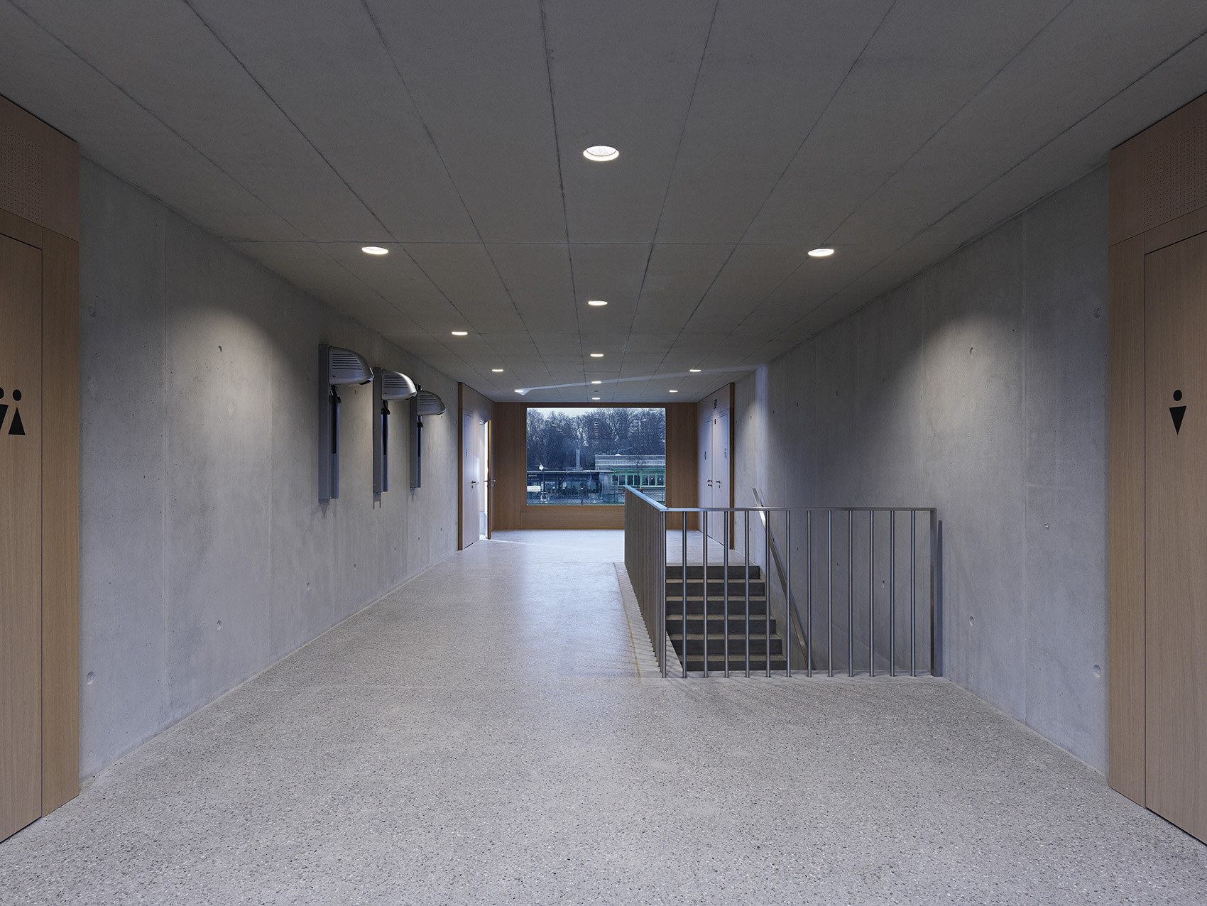 Les Vergers Sports Center, Meyrin, Geneva by AM Architectes - 谷德设计网