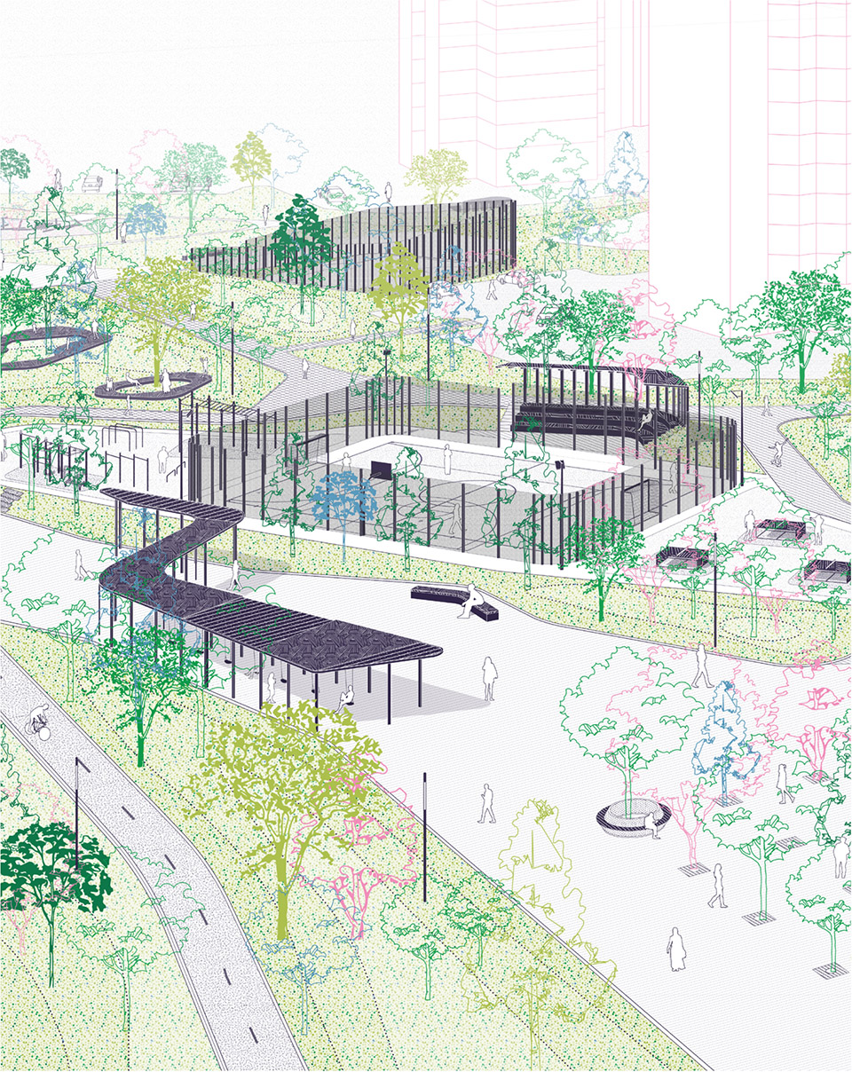 Poyma Embankment Park by Basis architectural bureau - 谷德设计网