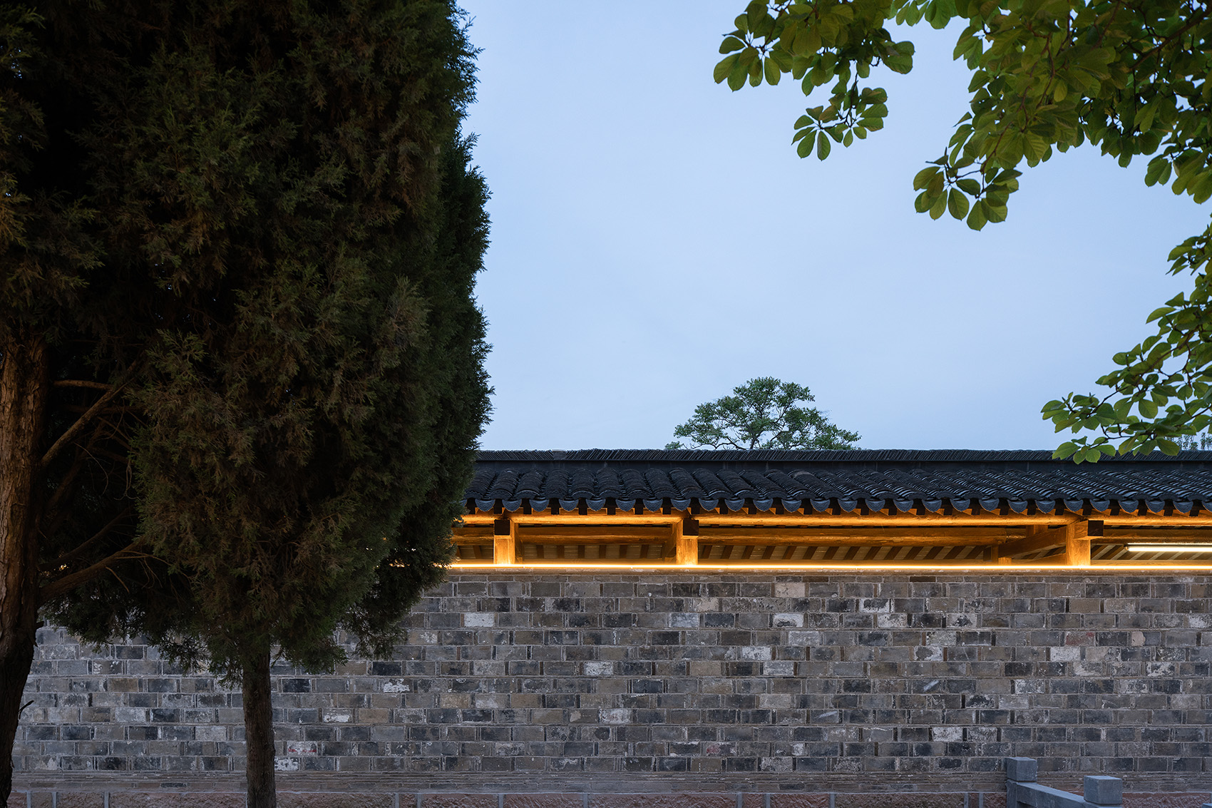 Two examples of renovation of the ancestral hall in Cangkou Village ...