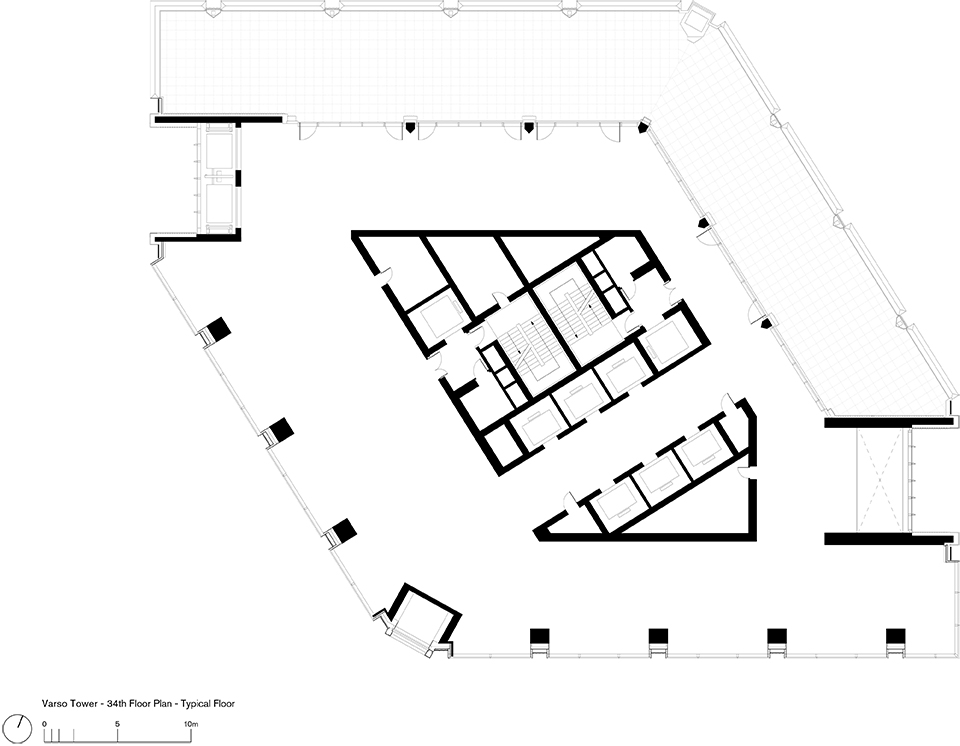Varso Tower by Foster + Partners - 谷德设计网