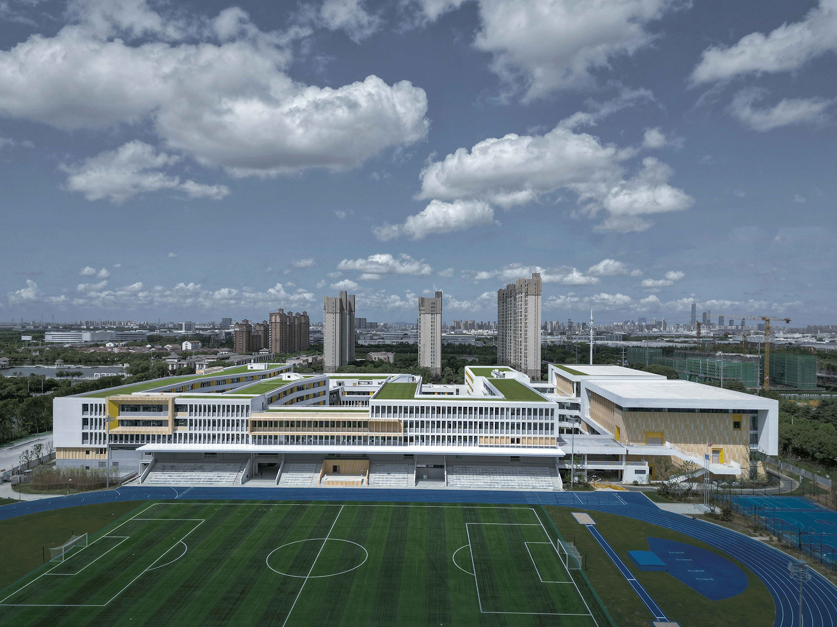 Xingpu experimental middle school in Suzhou Industrial Park by Suzhou ...