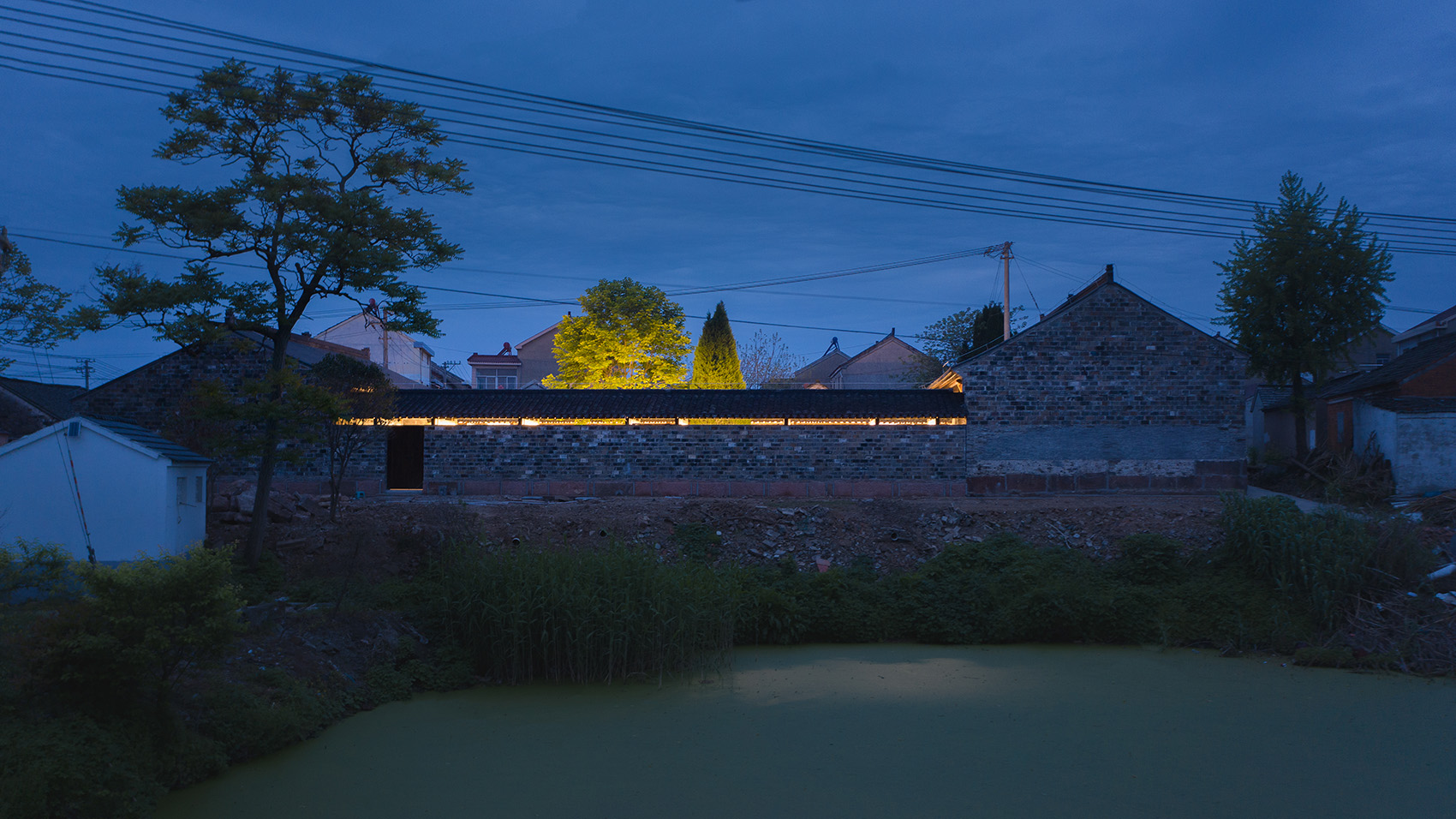 Two examples of renovation of the ancestral hall in Cangkou Village ...