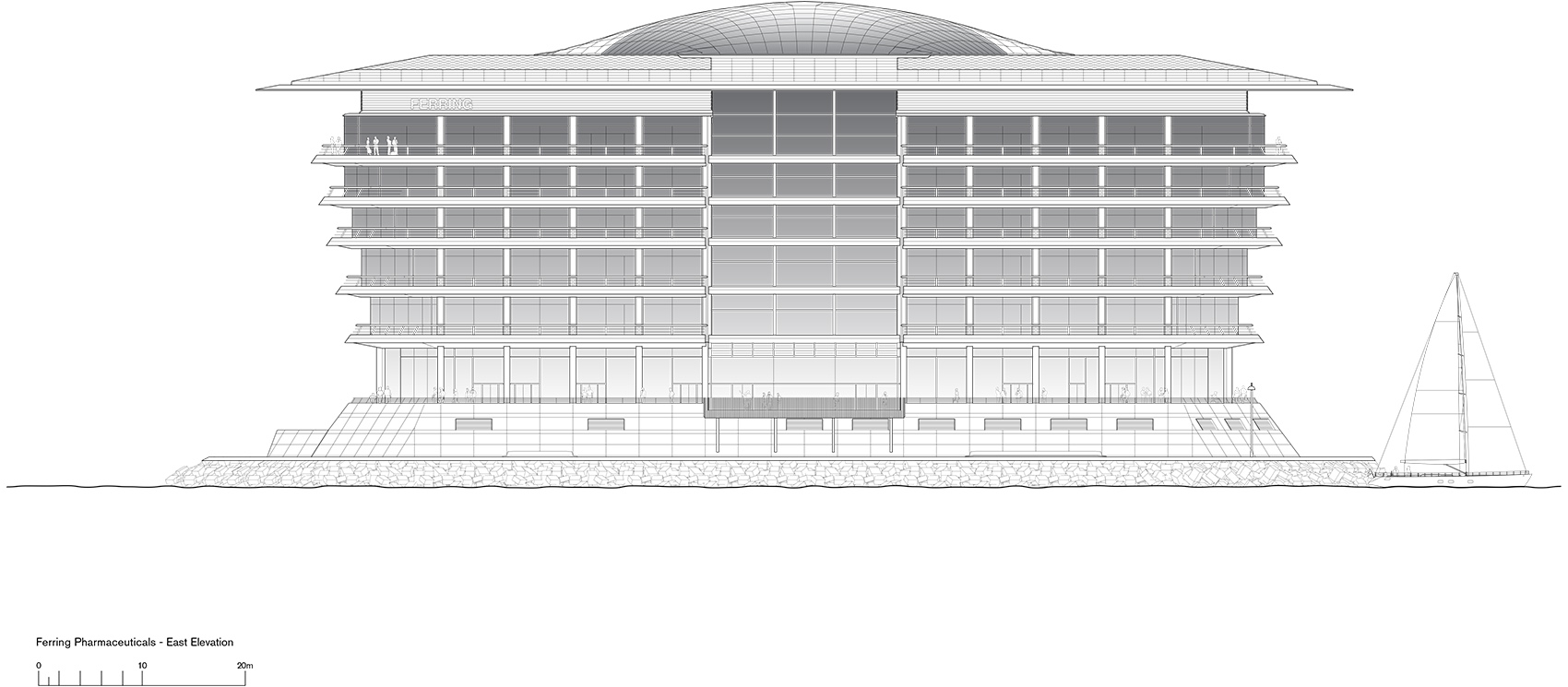 Ferring Pharmaceuticals A/S by Foster + Partners - 谷德设计网