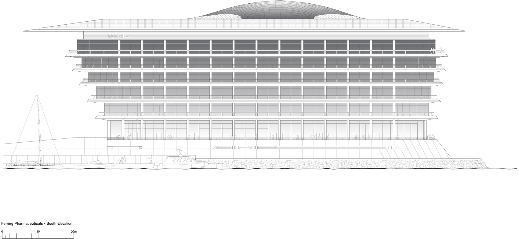 Ferring Pharmaceuticals A/S by Foster + Partners - 谷德设计网