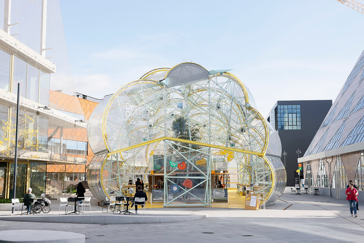 “market”- Design District Canteen by Selgascano - 谷德设计网