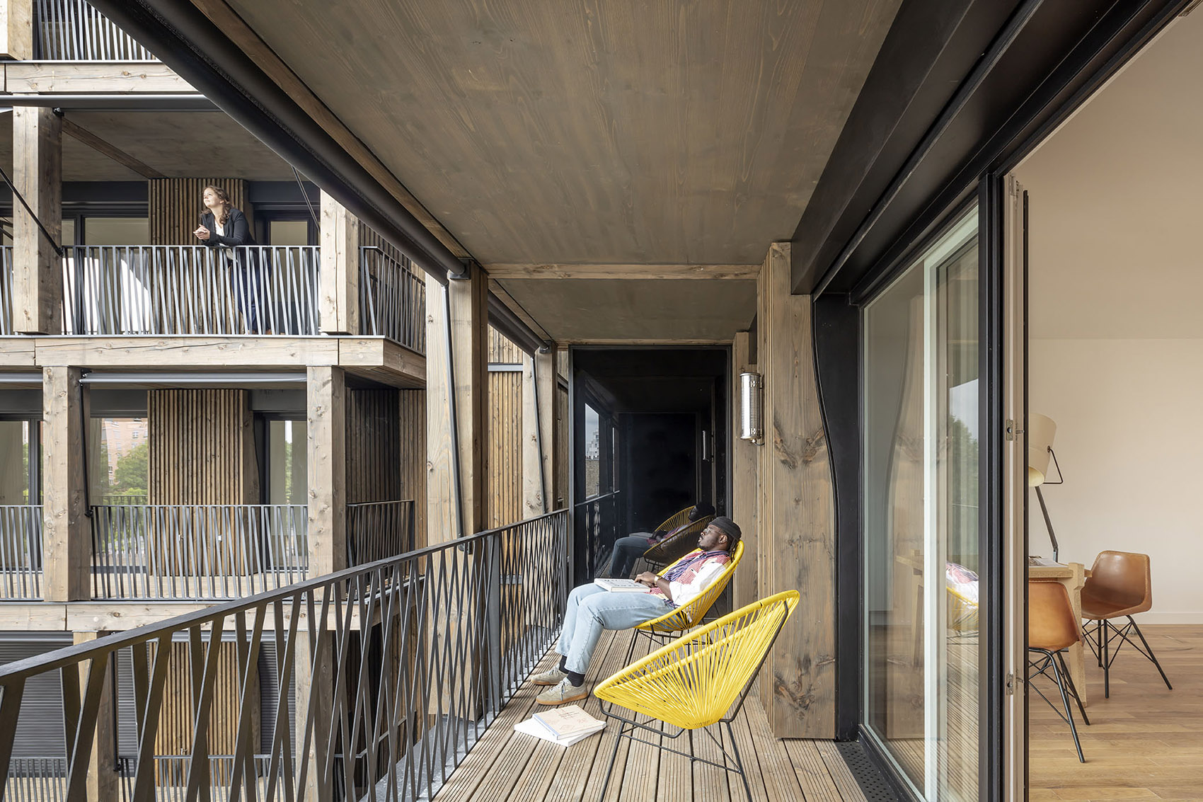 Tolbiac – 80 Housing Units + 2 Shops by AAVP Architecture - 谷德设计网