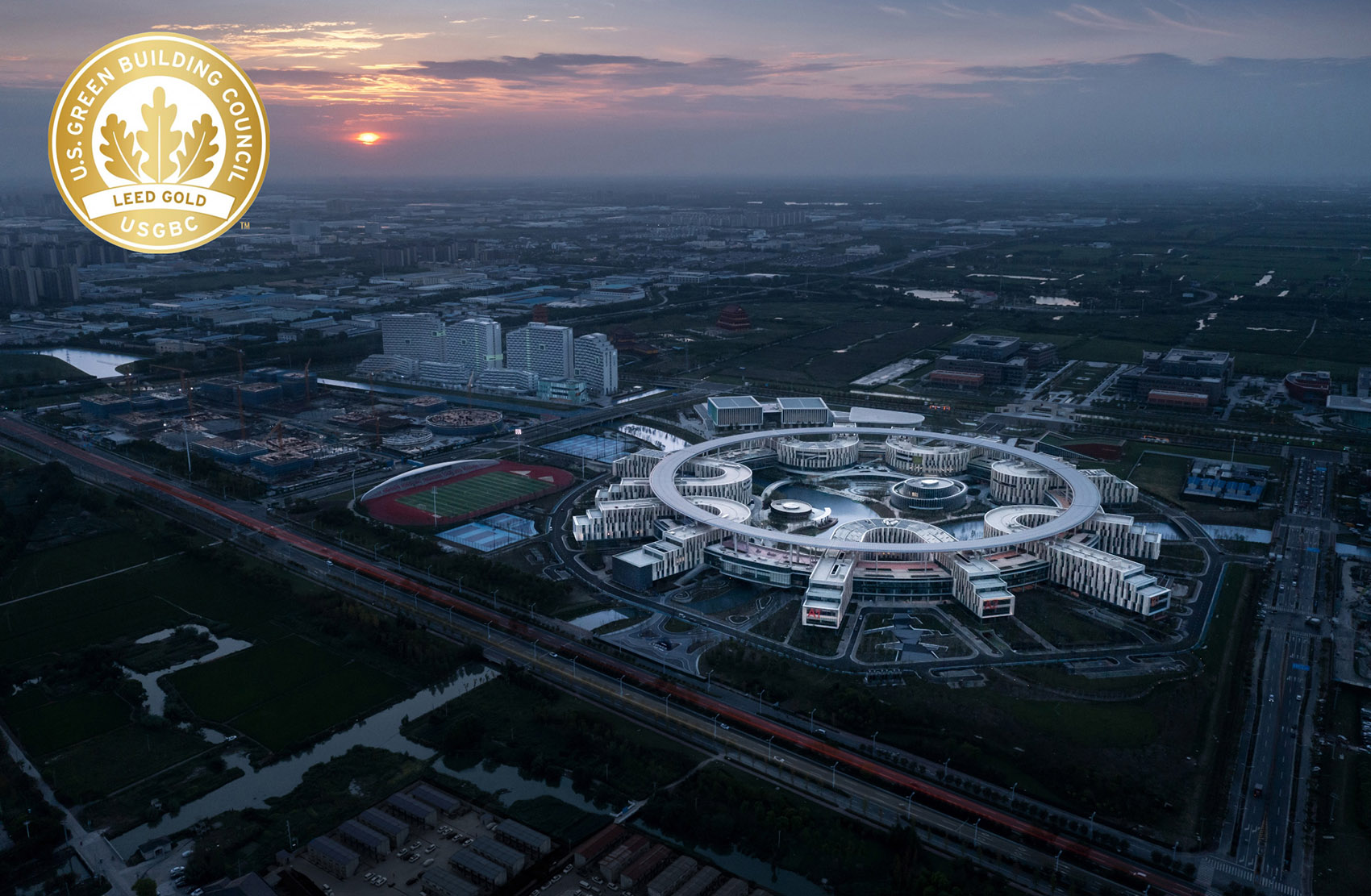 XJTLU Taicang Campus by HPP Architects - 谷德设计网