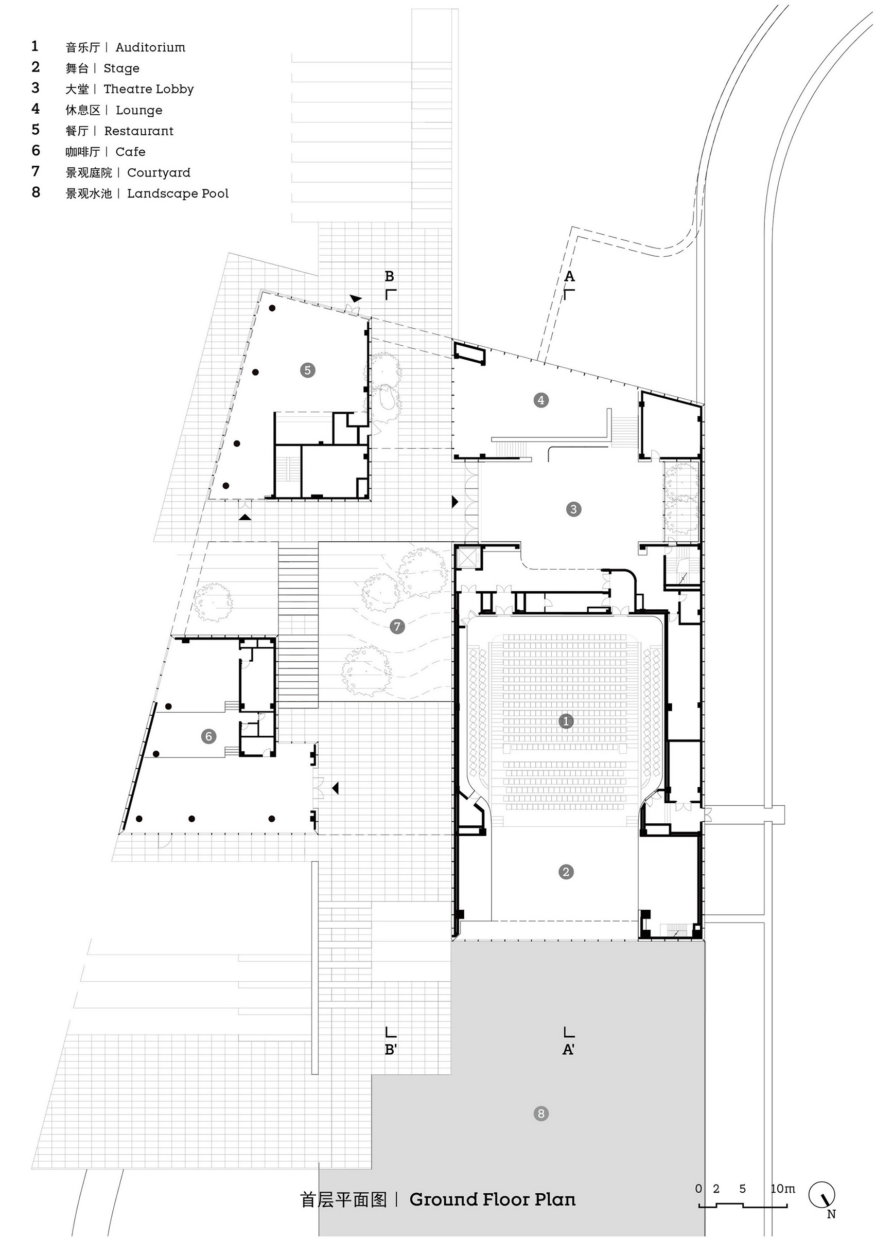 Yada Theater, China by GOA (Group of Architects) - 谷德设计网
