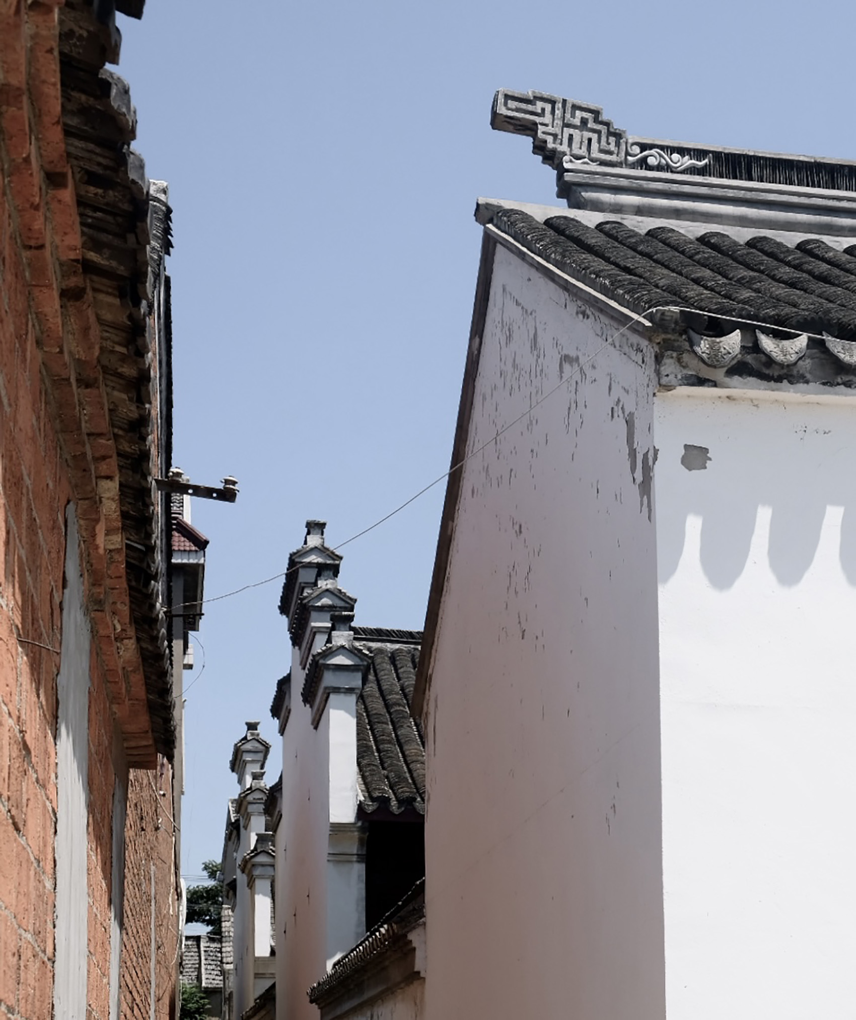 Two examples of renovation of the ancestral hall in Cangkou Village ...