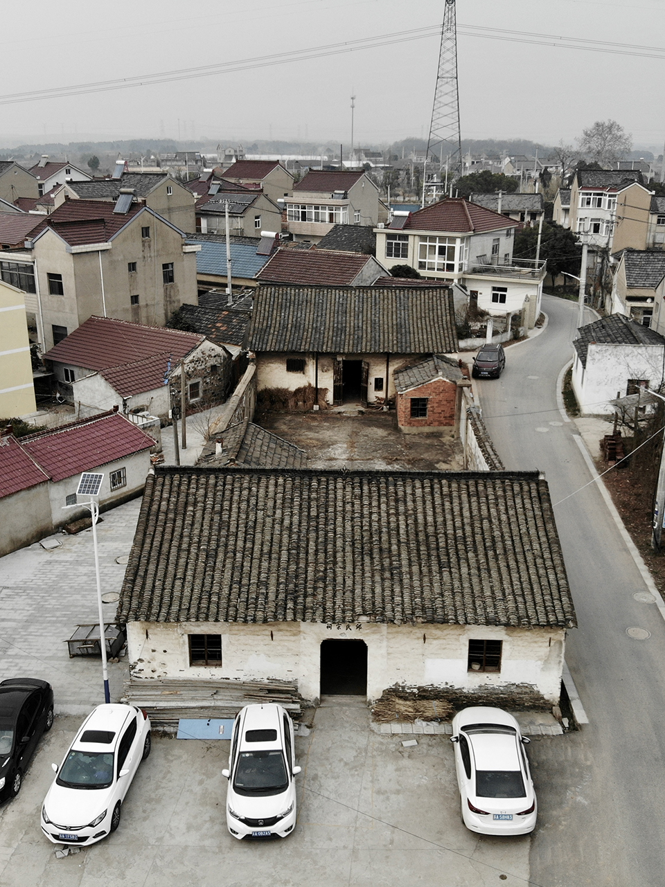 Two examples of renovation of the ancestral hall in Cangkou Village ...