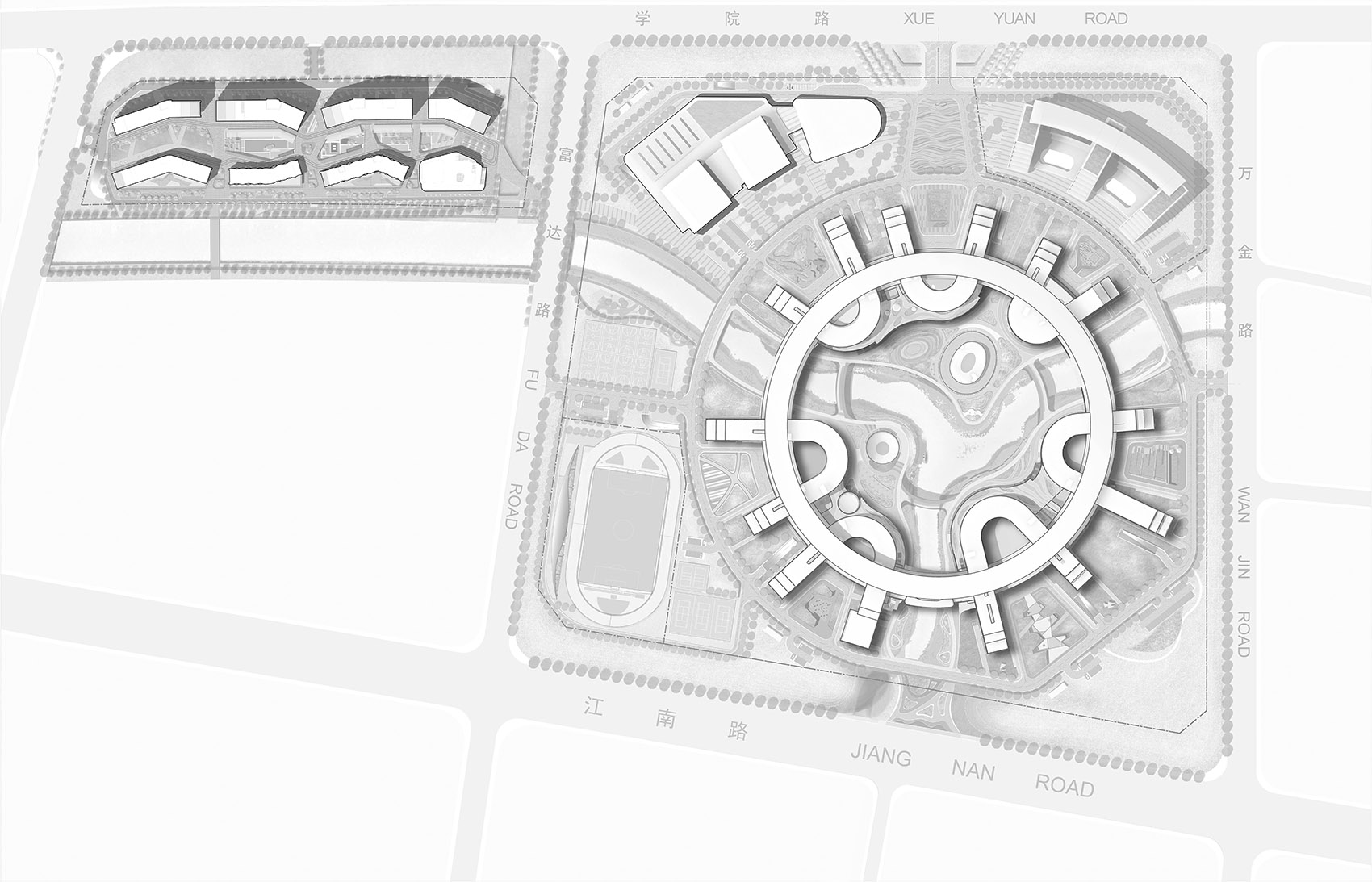 XJTLU Taicang Campus by HPP Architects - 谷德设计网