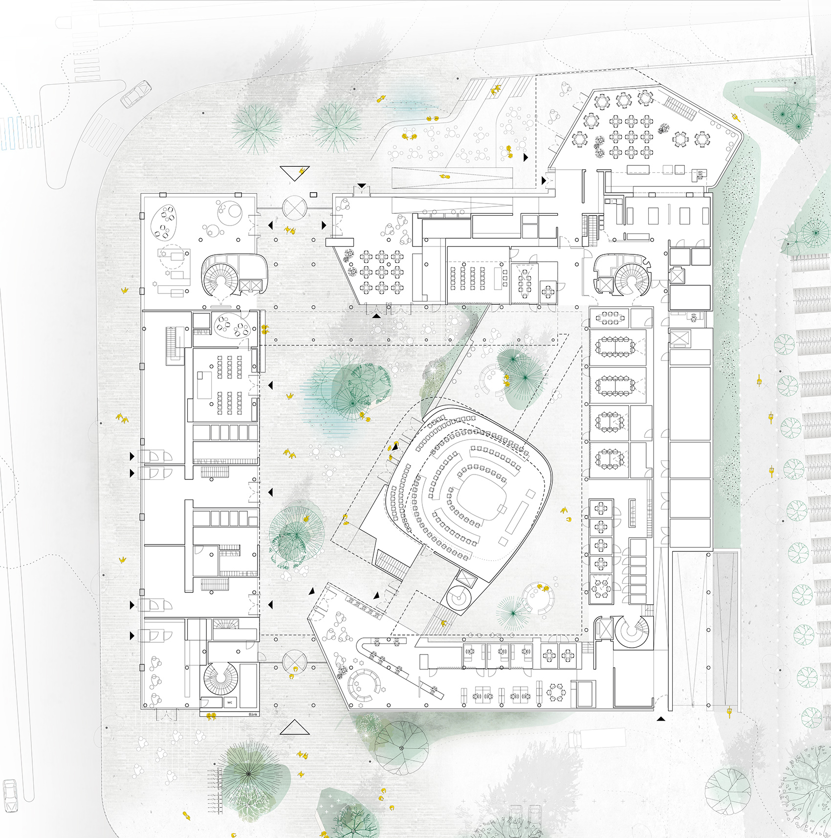Transformation of Uppsala Town Hall by Henning Larsen - 谷德设计网