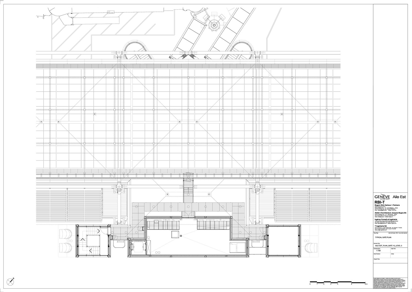 Aile Est, Geneva Airport, Designed by RSHP - 谷德设计网