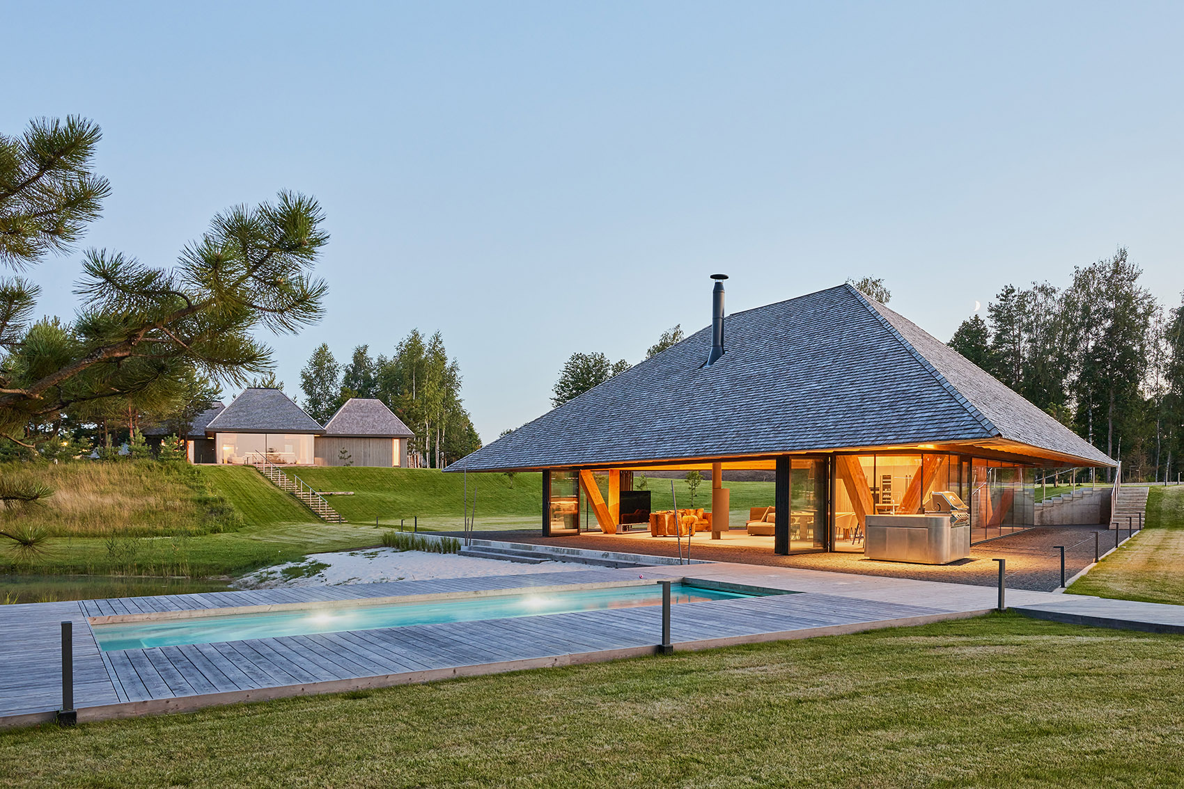 Poolhouse by HEIMA architects - 谷德设计网